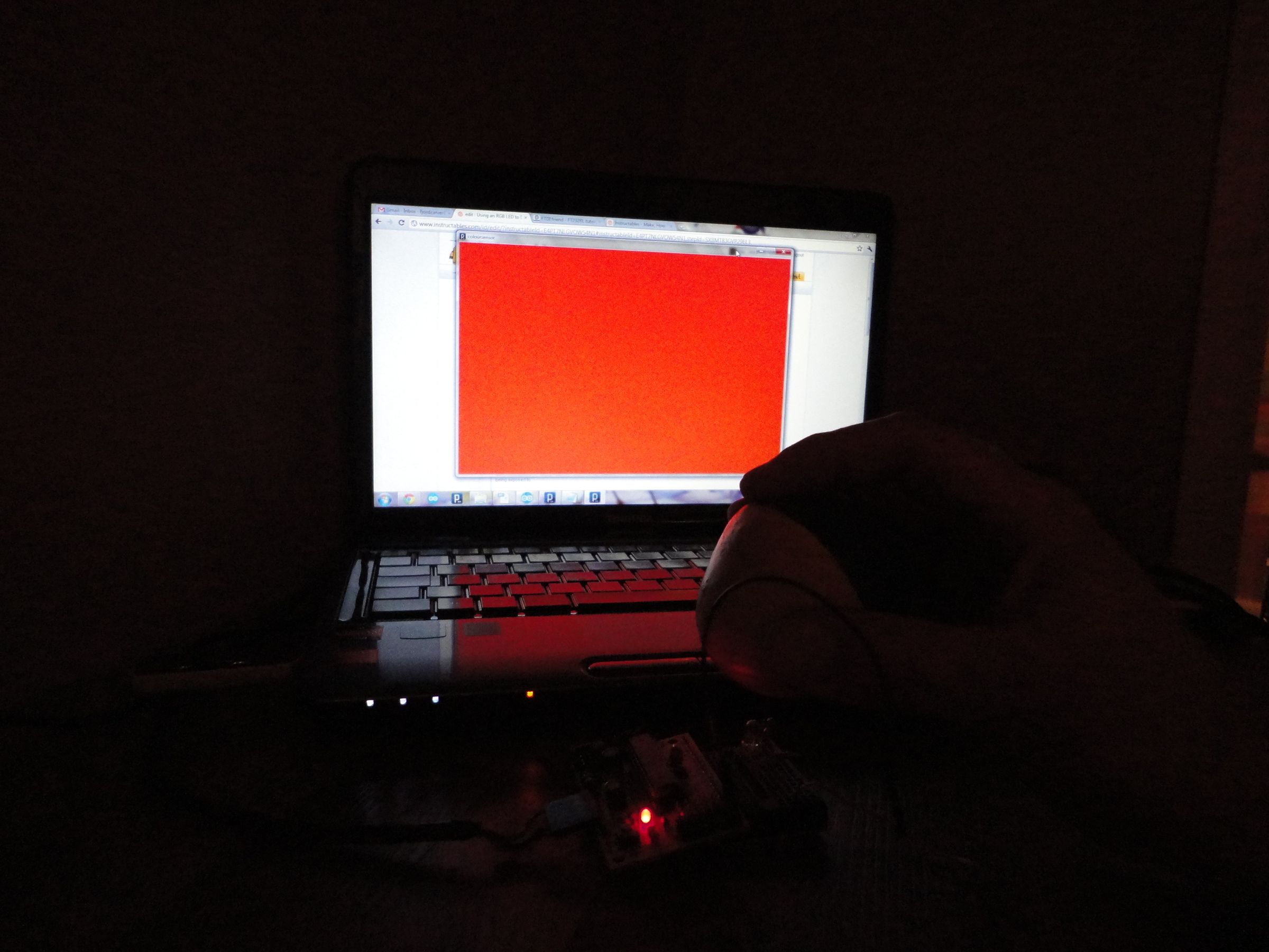 Using an RGB LED to Detect Colours : 6 Steps (with Pictures ...