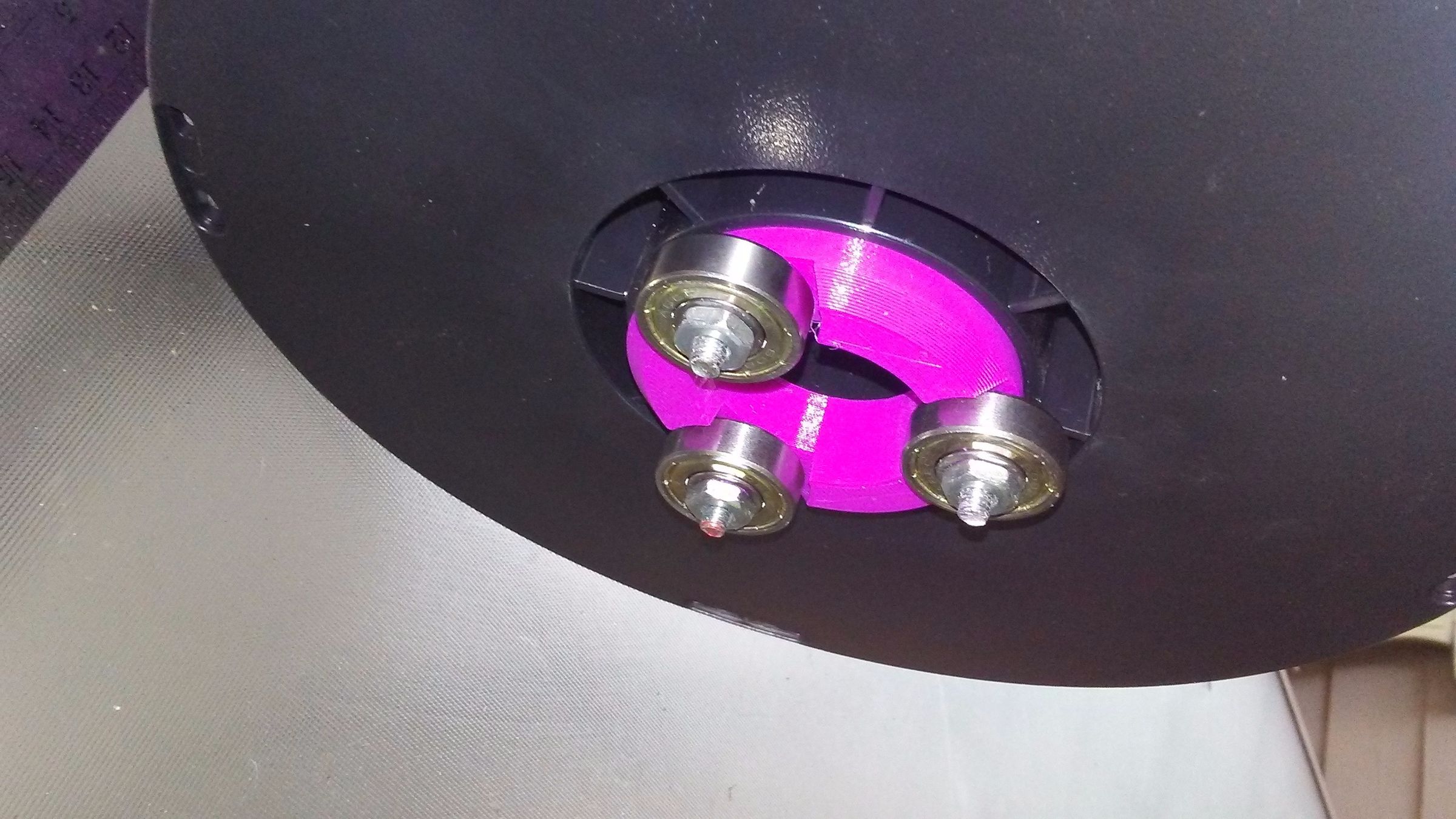 Expanded Spool Holder, Filament Guide, & Spool Hub : 4 Steps (with ...