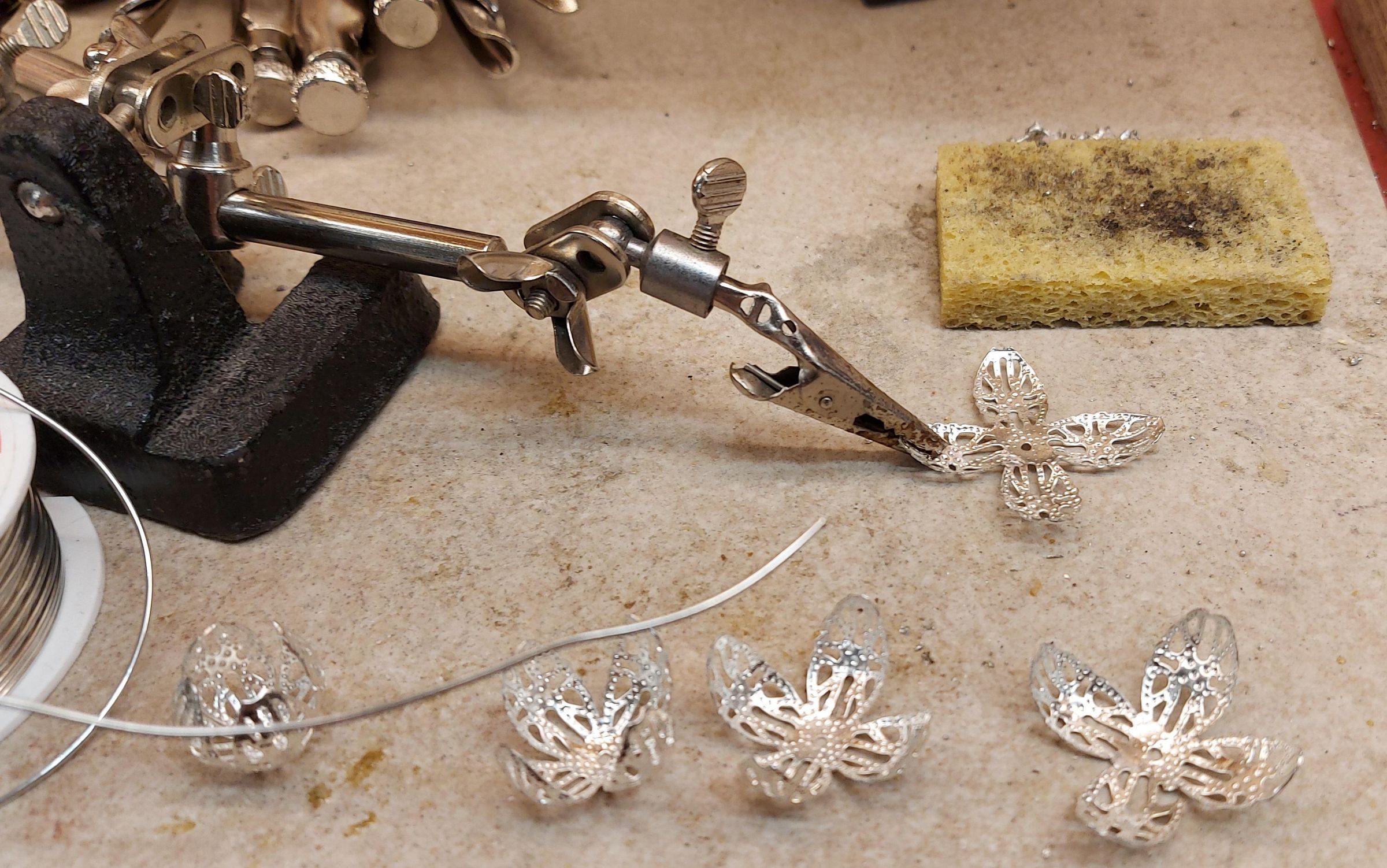 Metal Lace Lotus Flower for Backflow Incense Holder : 7 Steps (with ...