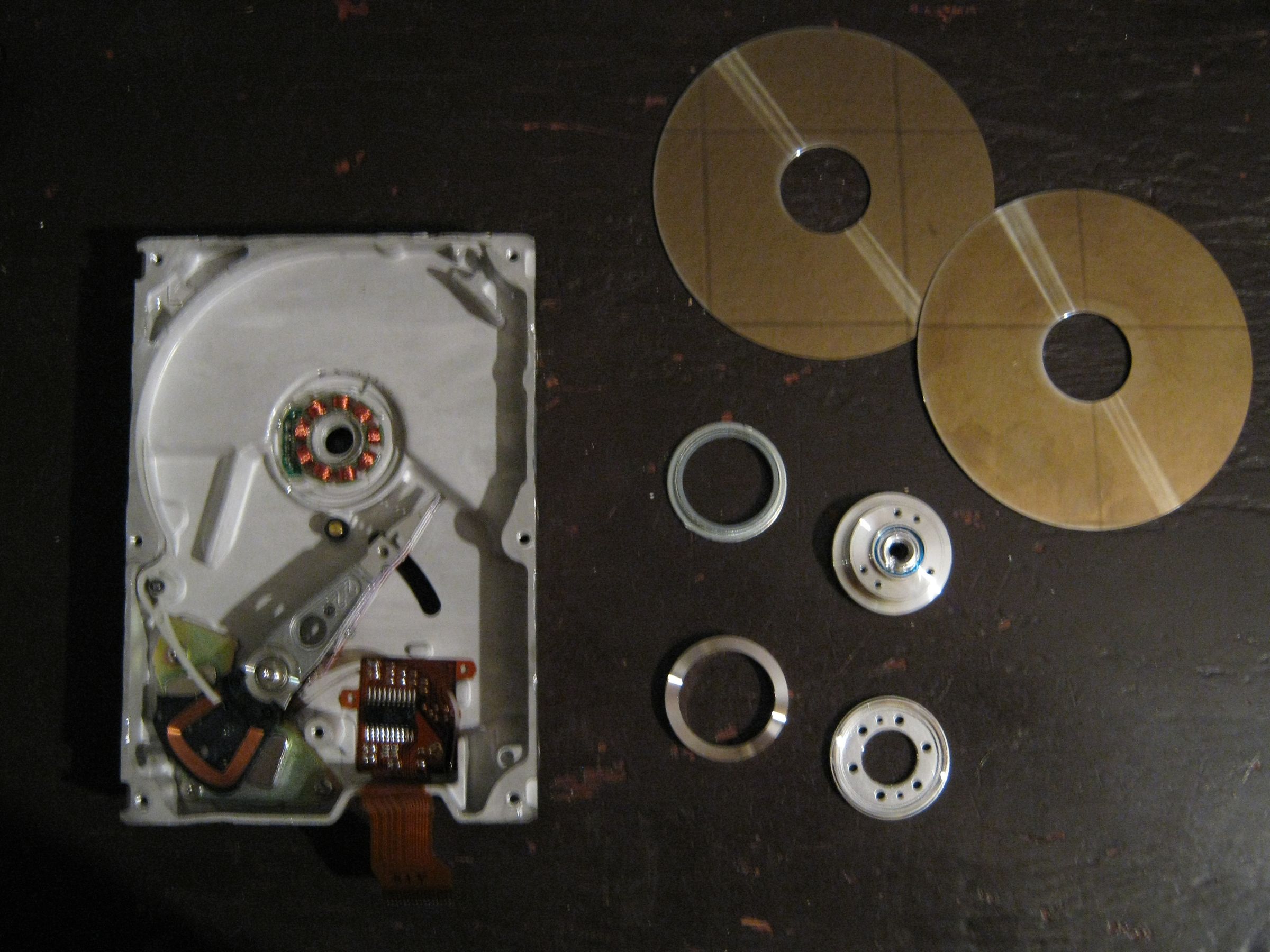 Hard Drive Desk Clock : 8 Steps - Instructables