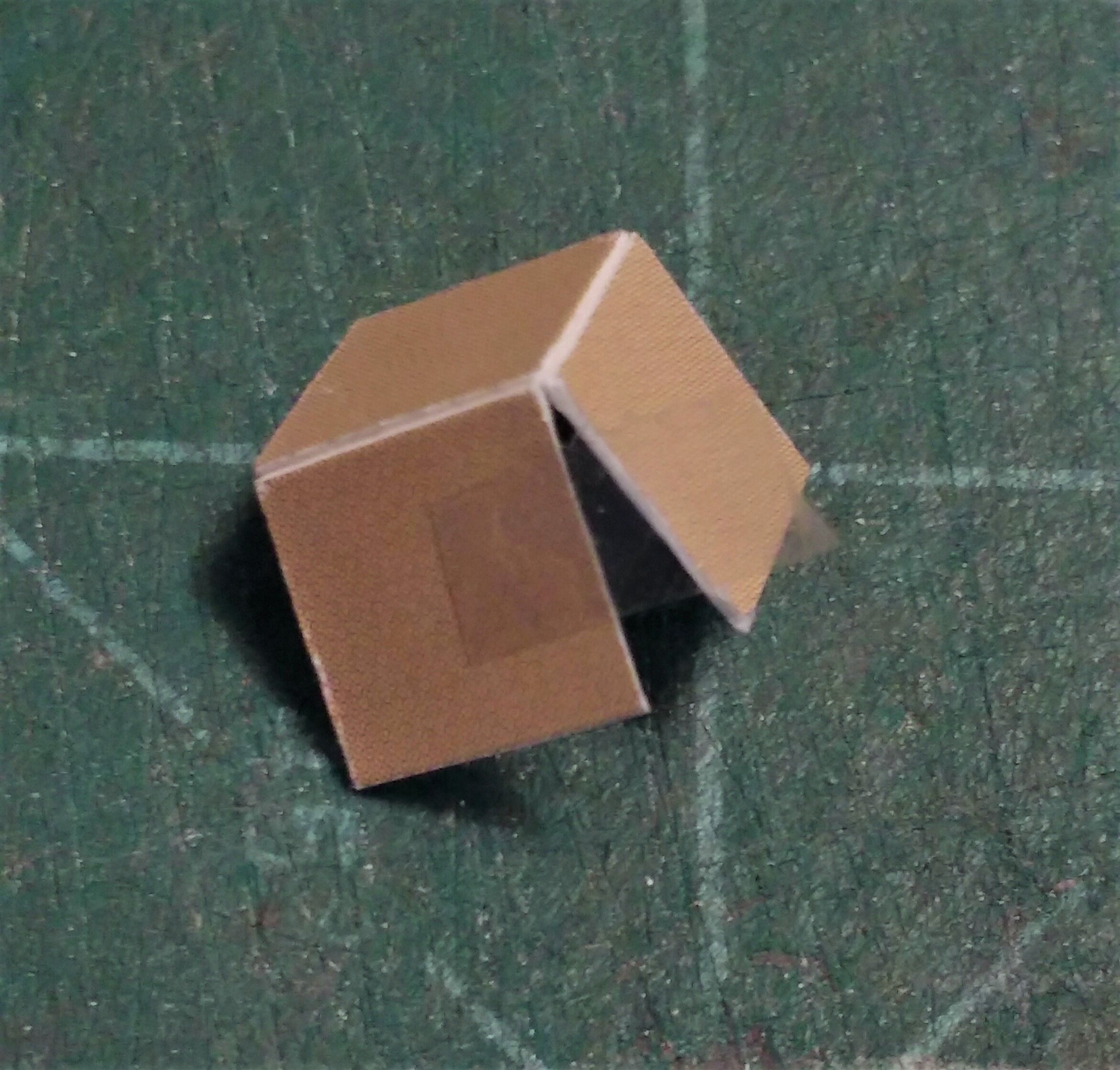 DIY Cardboard Super Mario World Question Mark Block Shelf : 19 Steps ...