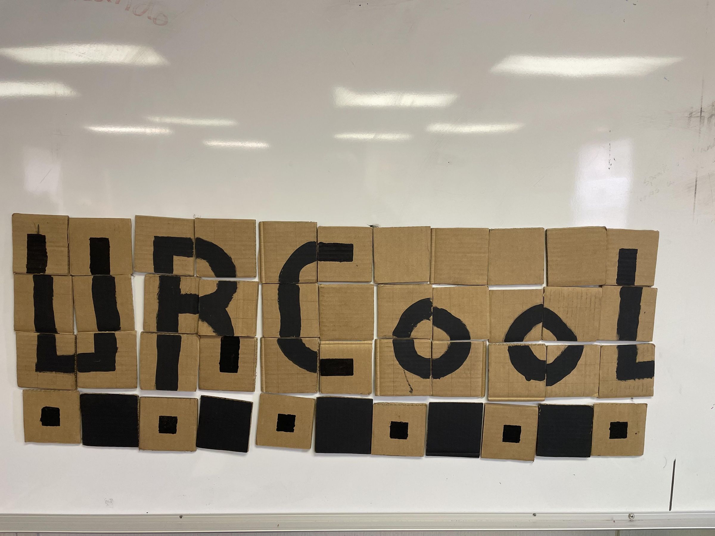 Cardboard Pixels-perfect for a Creative Indoor Recess : 6 Steps (with ...