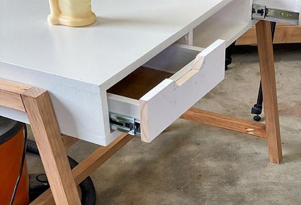 Modern DIY A-frame Desk : 11 Steps - Instructables