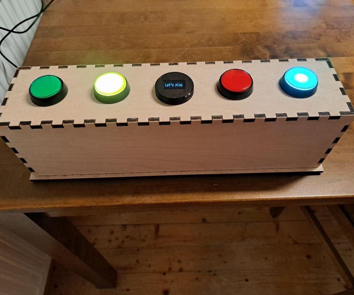 Light Chaser Game : 3 Steps - Instructables