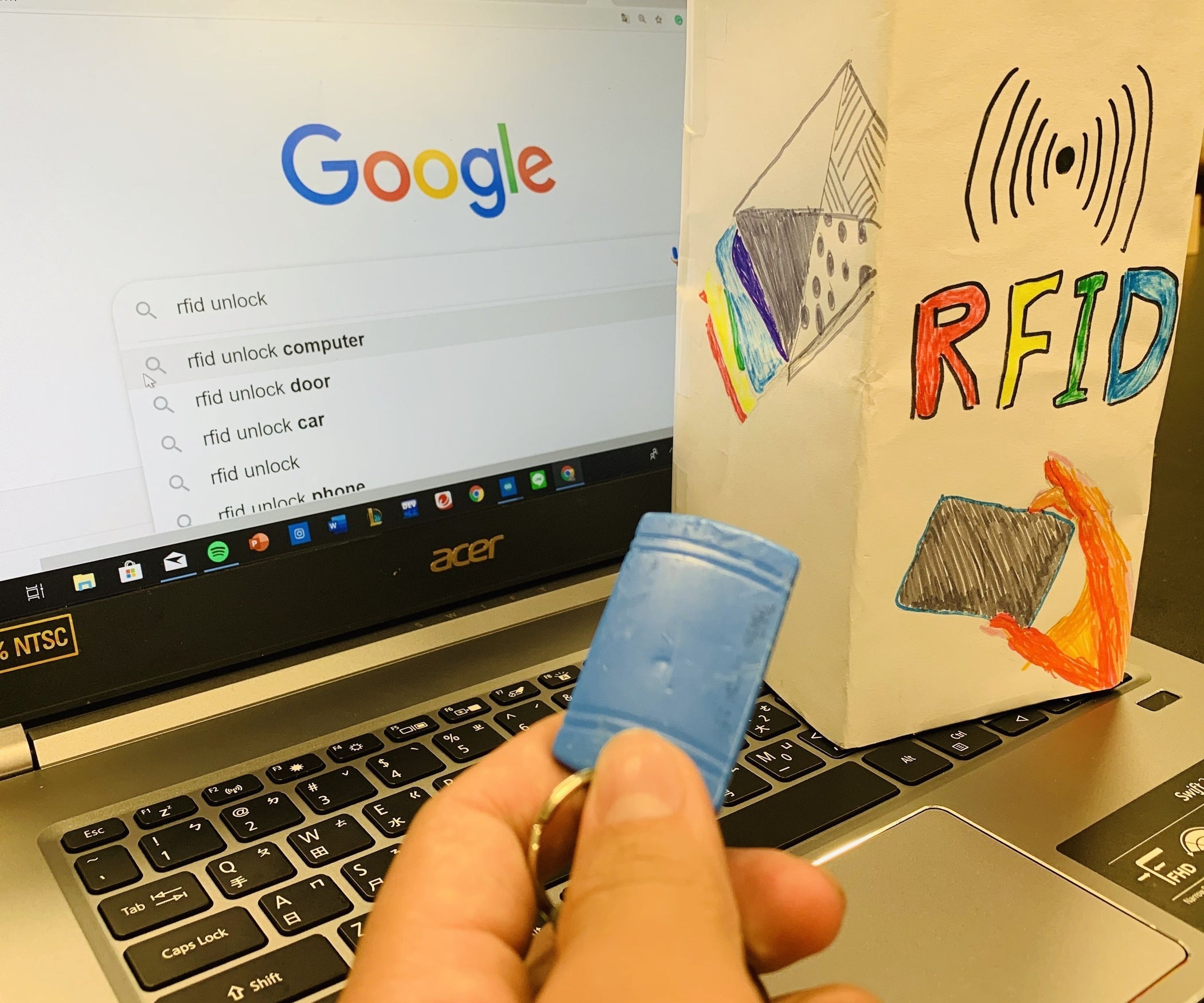 The Wide Use of RFID Card (Unlock PC,Gmail,Arduino) : 4 Steps - Instructables