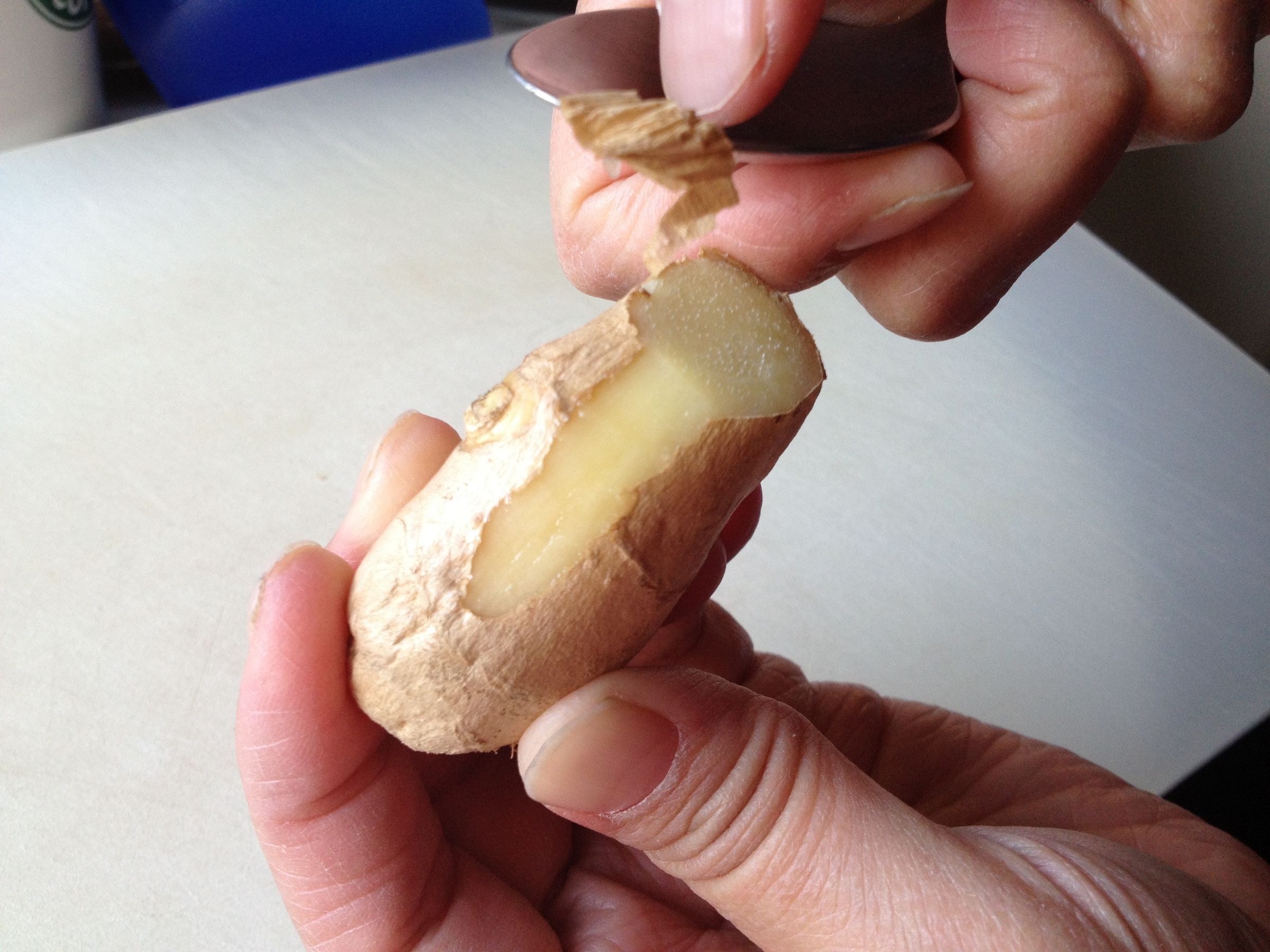 A Better Way to Peel Ginger (with Pictures) - Instructables