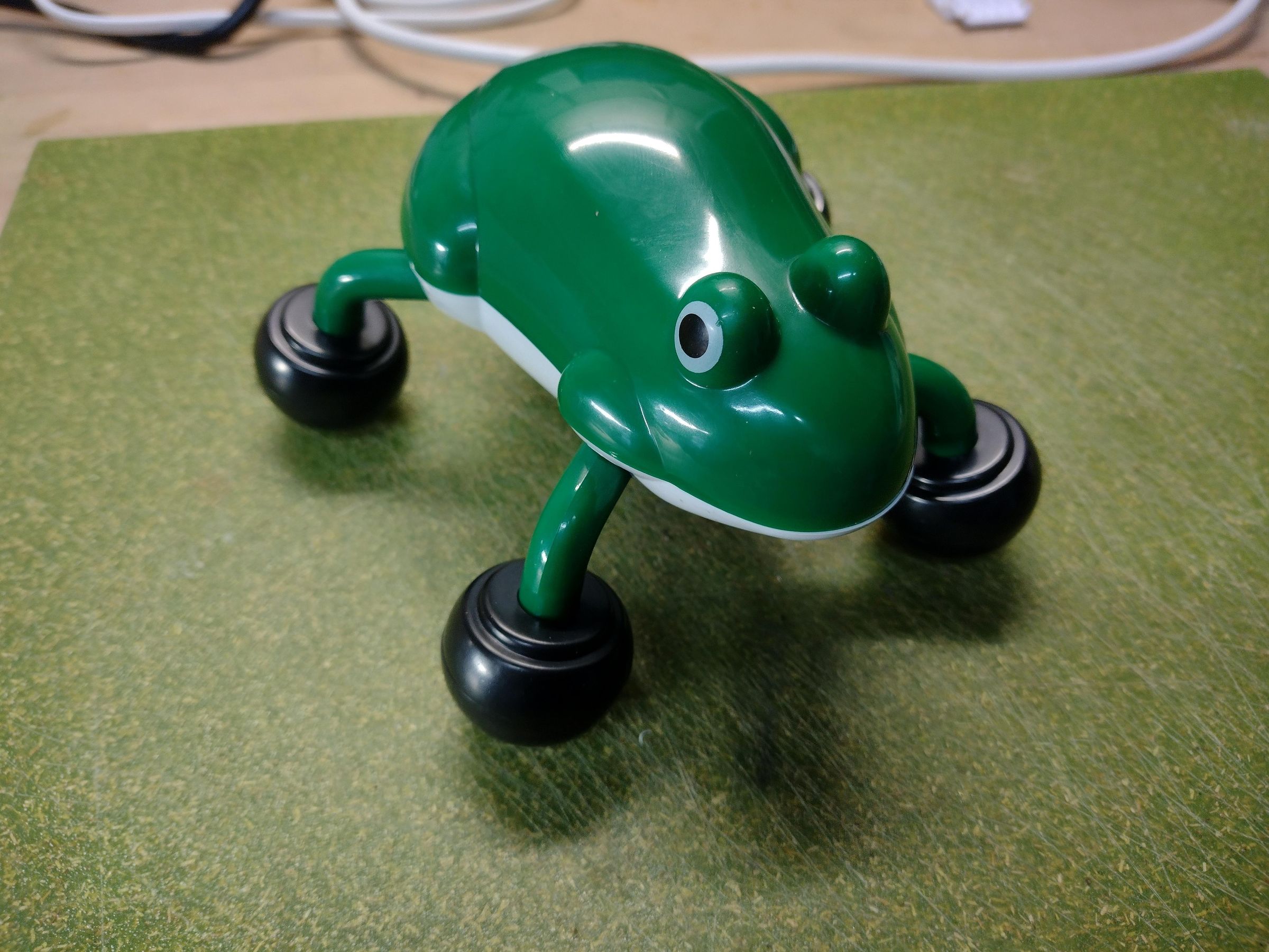 Adding a 3.5mm Jack Port to a Frog Massager : 5 Steps - Instructables