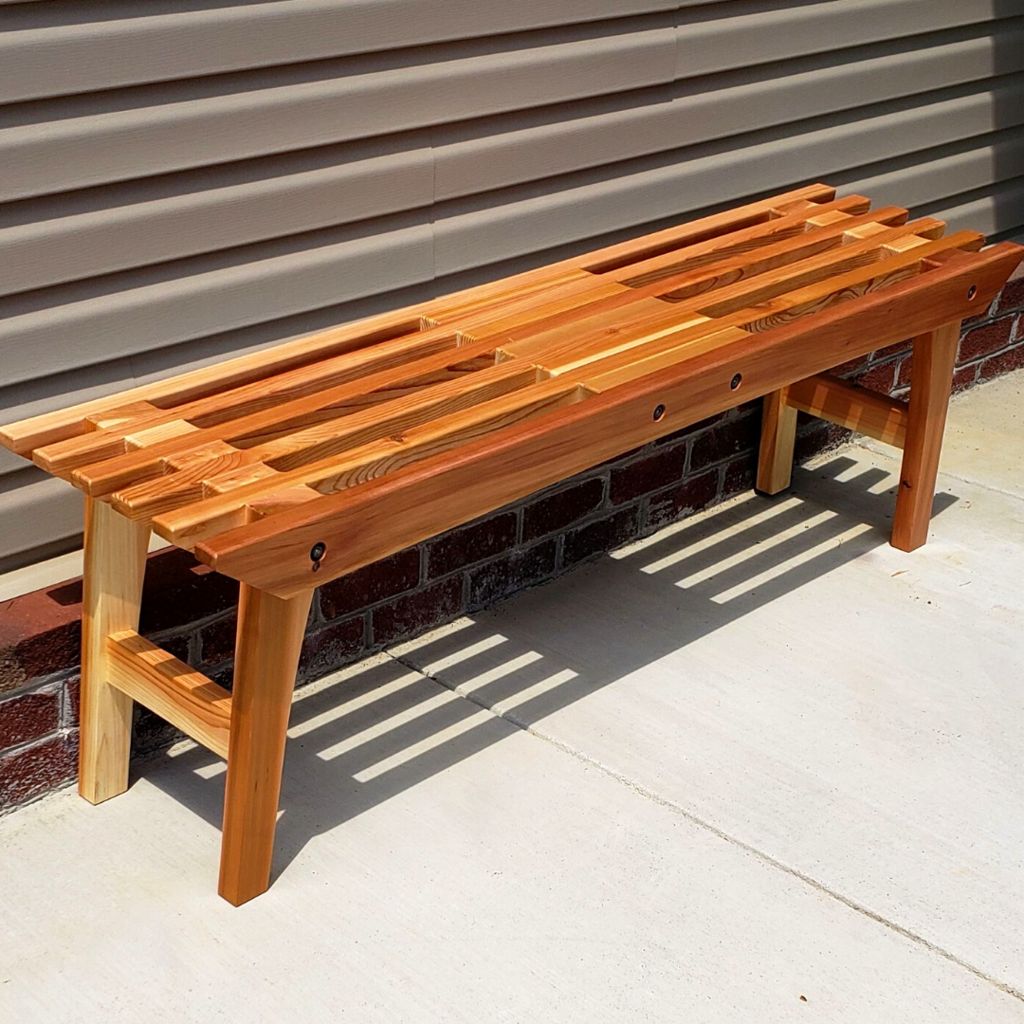 Cedar Garden Bench: 13 Steps (with Pictures)