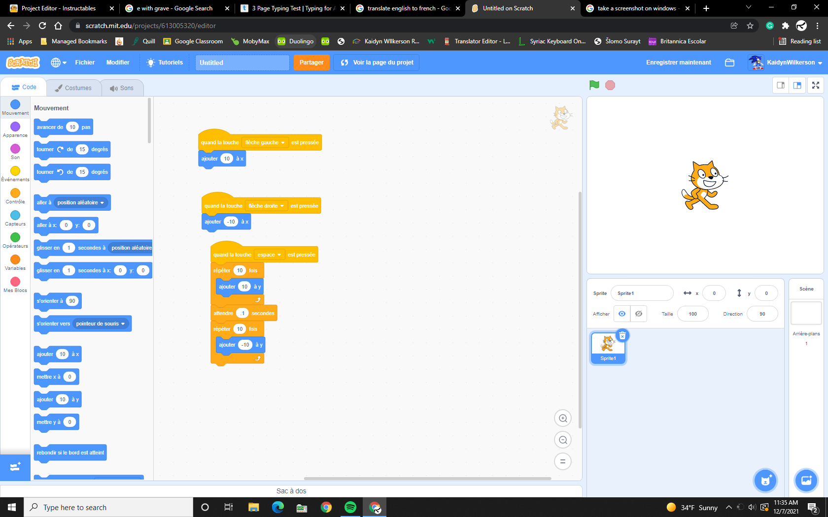 Jeu En Scratch : 4 Steps - Instructables