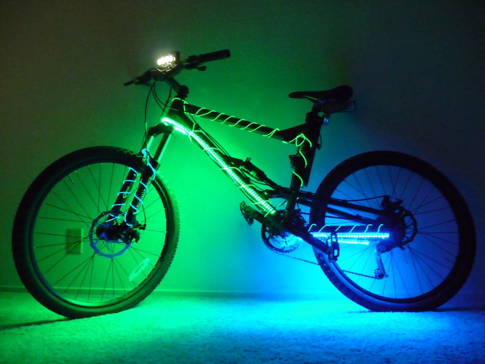 Electroluminescent Mountain Bike : 13 Steps (with Pictures) - Instructables