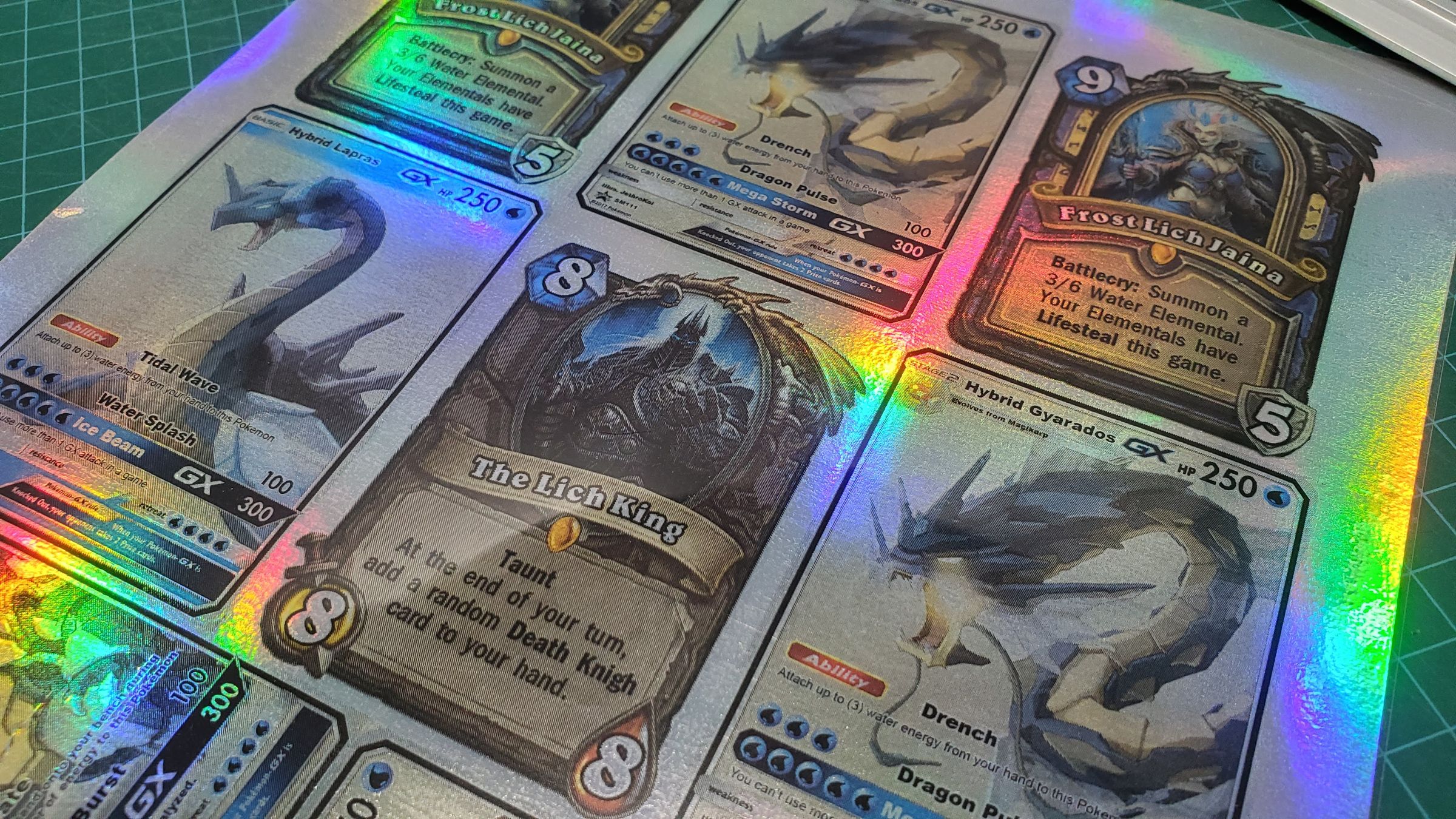 Holographic Custom Pokemon Trading Cards : 7 Steps (with Pictures ...