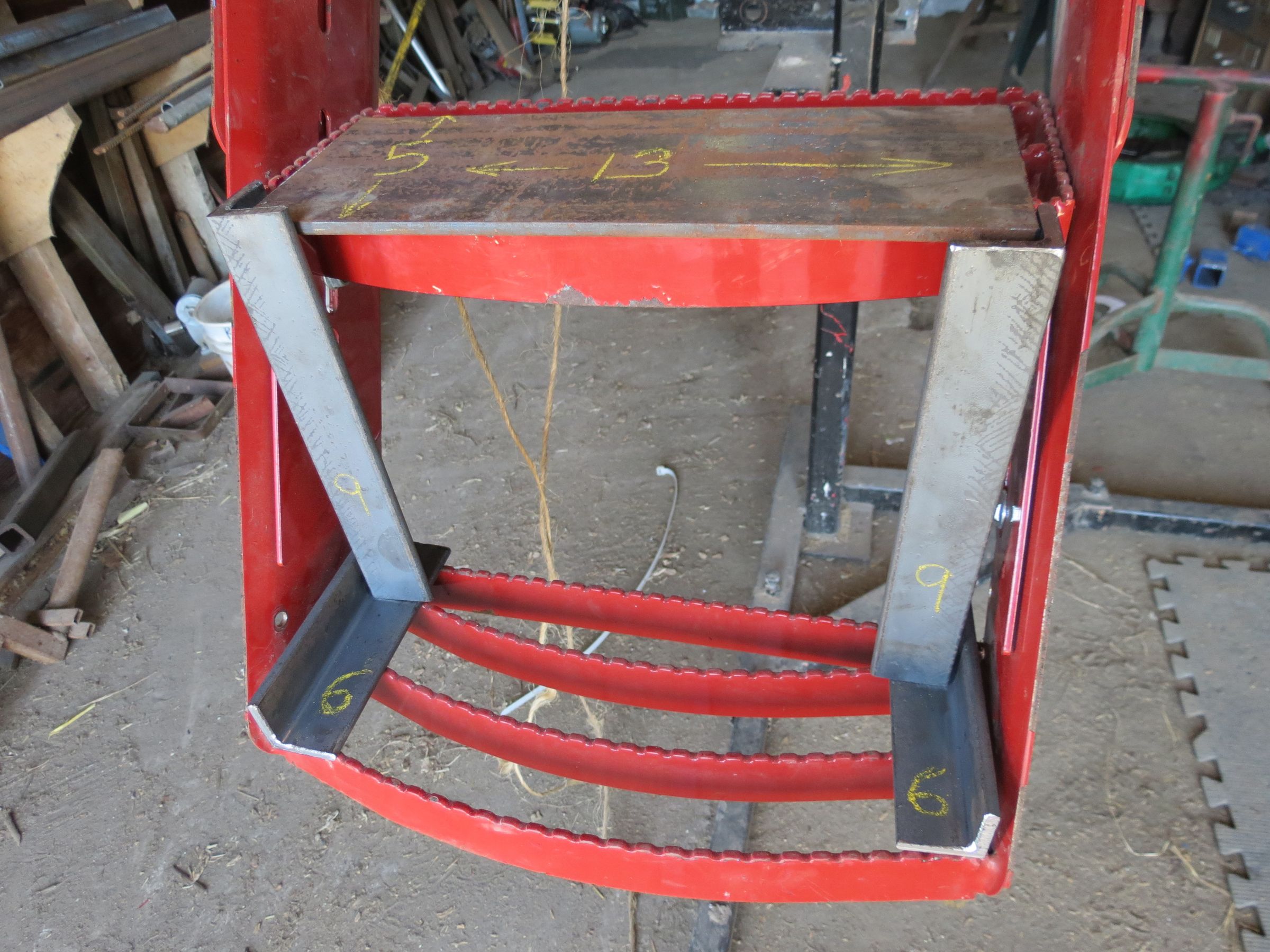 Fold-up Tractor Step Assistive Technology : 3 Steps (with Pictures ...