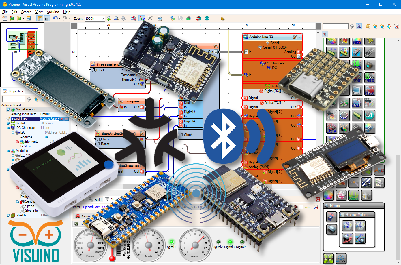 Create an LED Matrix Clock with Arduino Uno R4 WiFi