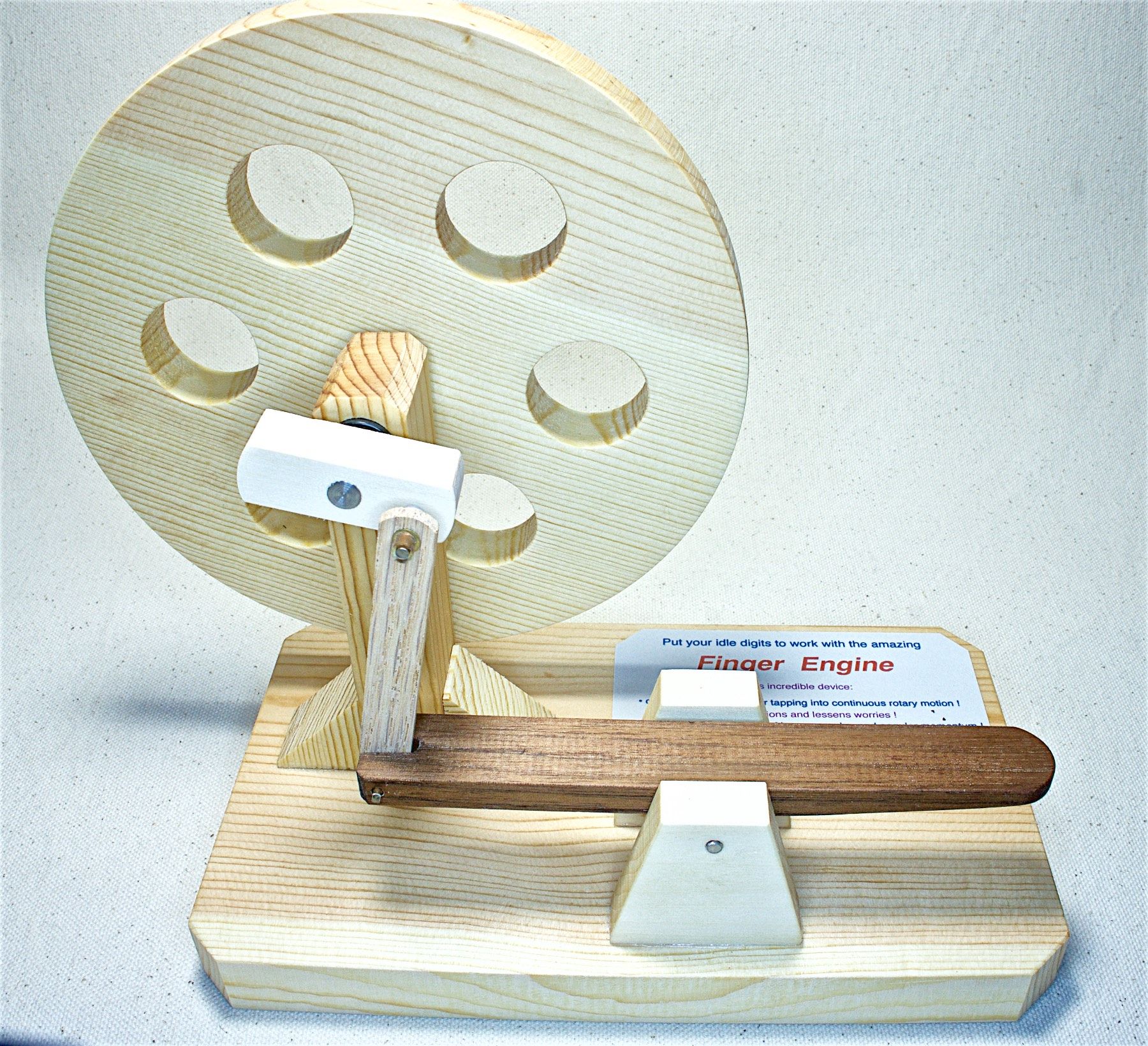 Wooden Finger Engine : 3 Steps - Instructables