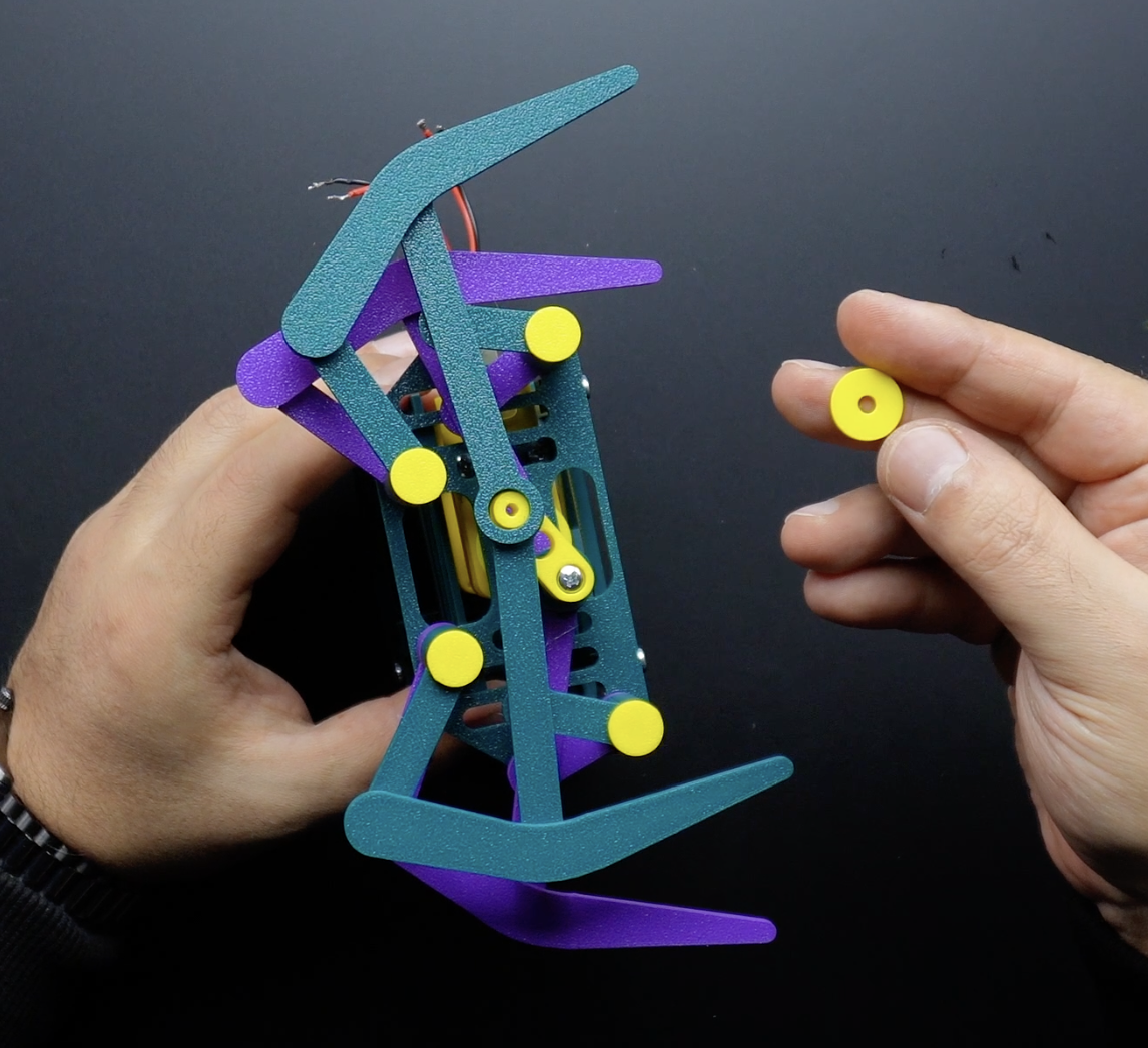 3D Printed Theo Jansen Style Octopod Robot (Arduino Based) : 7 Steps ...