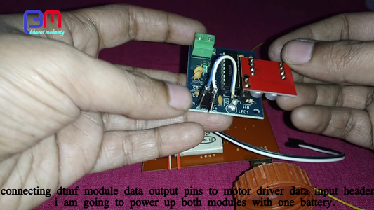 Dtmf Bluetooth Robot 3 Steps Instructables