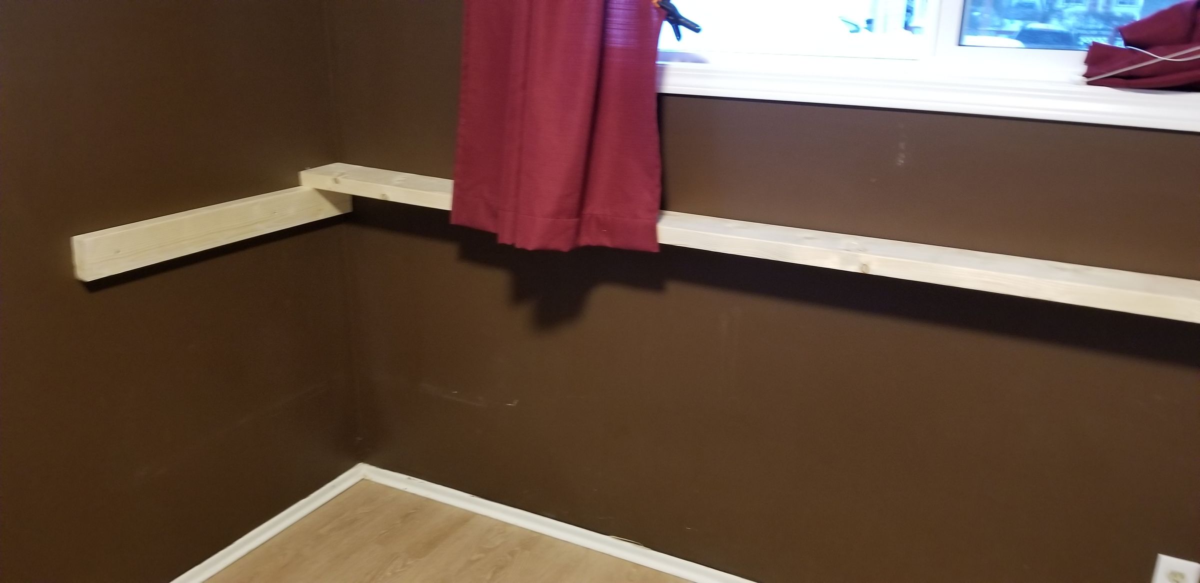 Removable Countertop in a Bedroom Art Studio (Three 2x10 Design) : 9 ...
