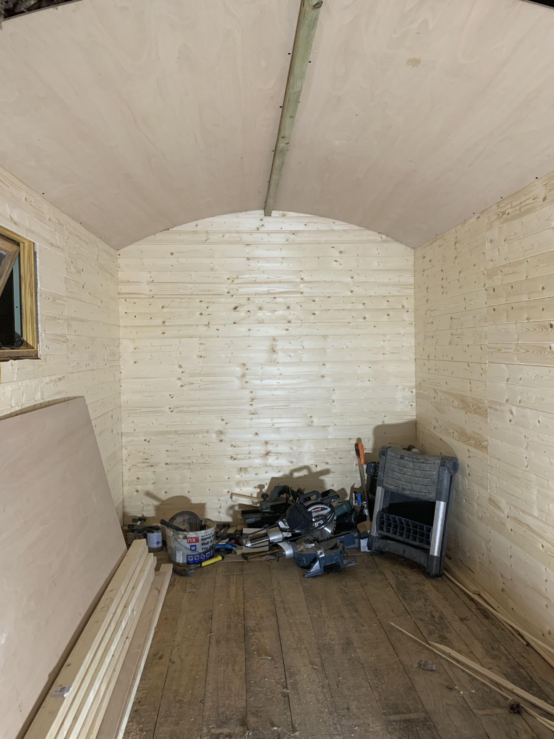 Self Build Shepherds Hut. Step by Step With Photos. Off Grid Living ...