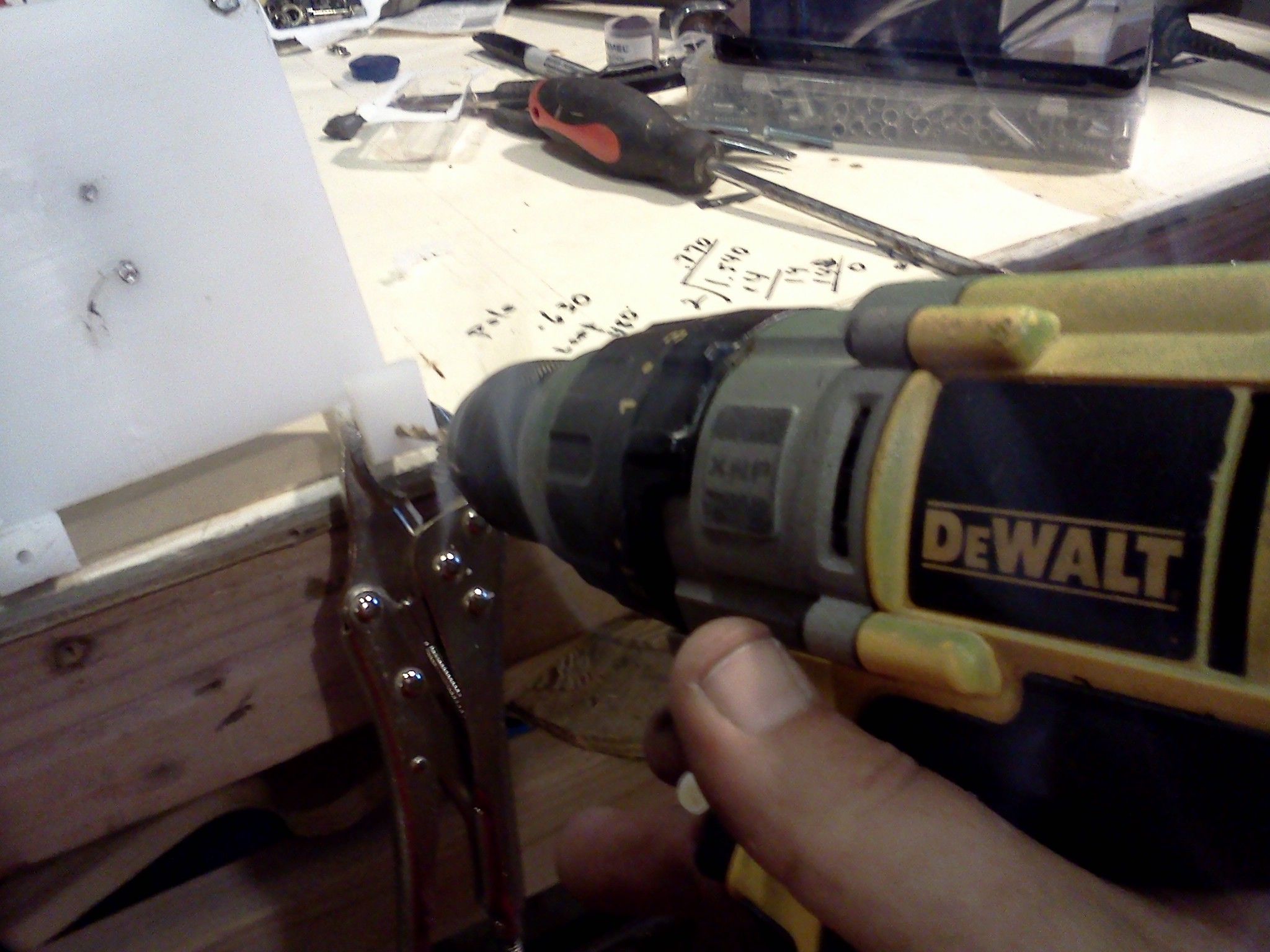 Zero Gravity Tablet or Ereader Floor Stand From Balanced Arm Lamp ...