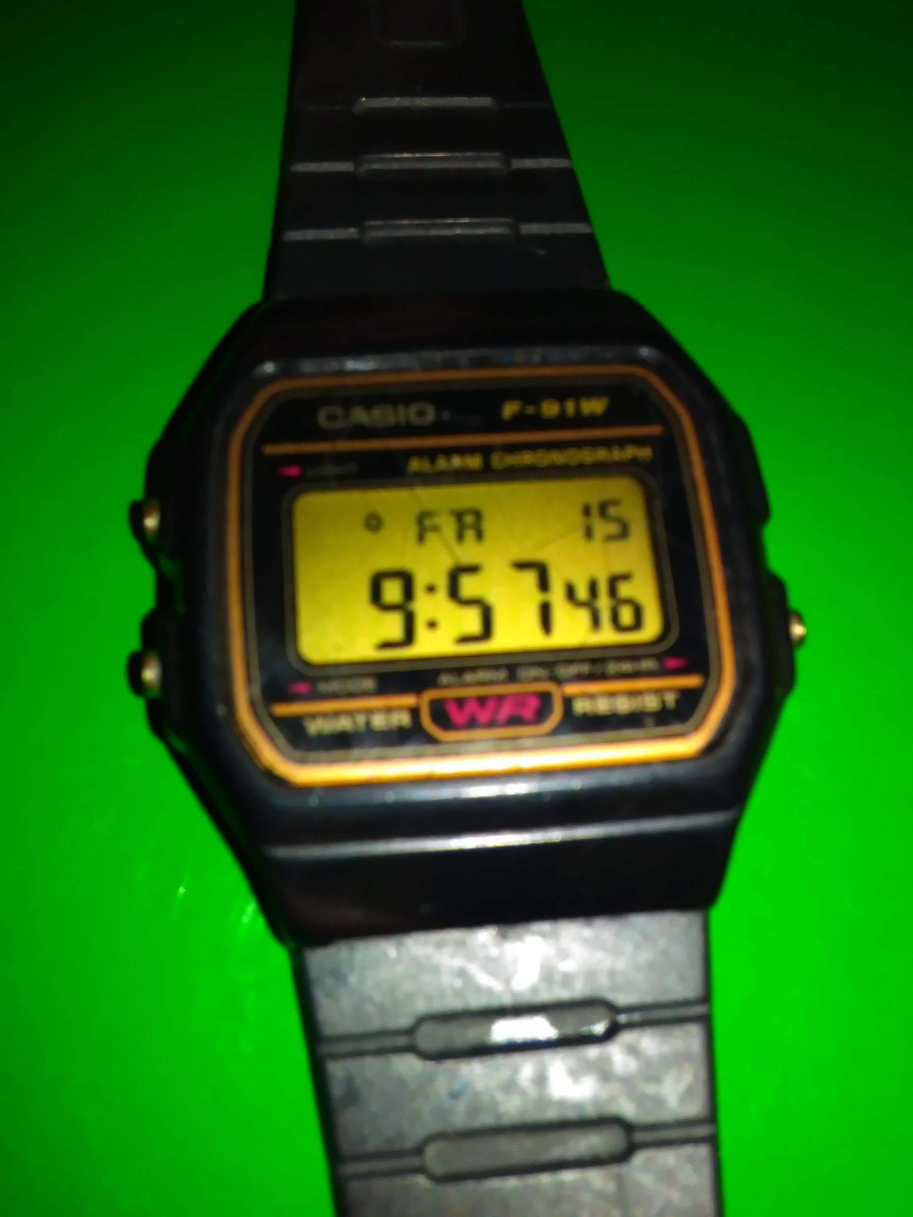 How to Work Your Casio F-91W Watch : 4 Steps - Instructables