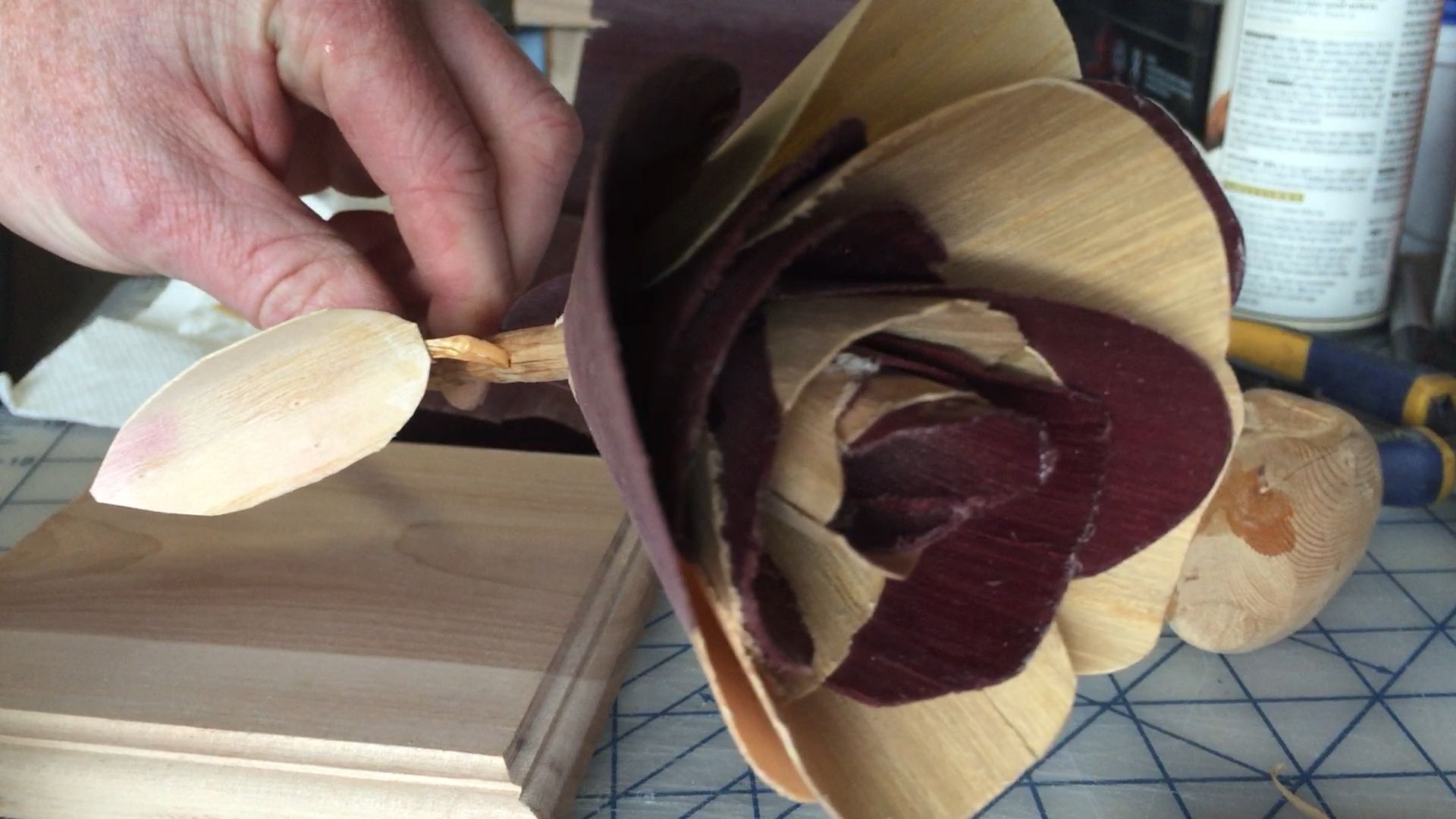 Wood Veneer Rose : 14 Steps (with Pictures) - Instructables