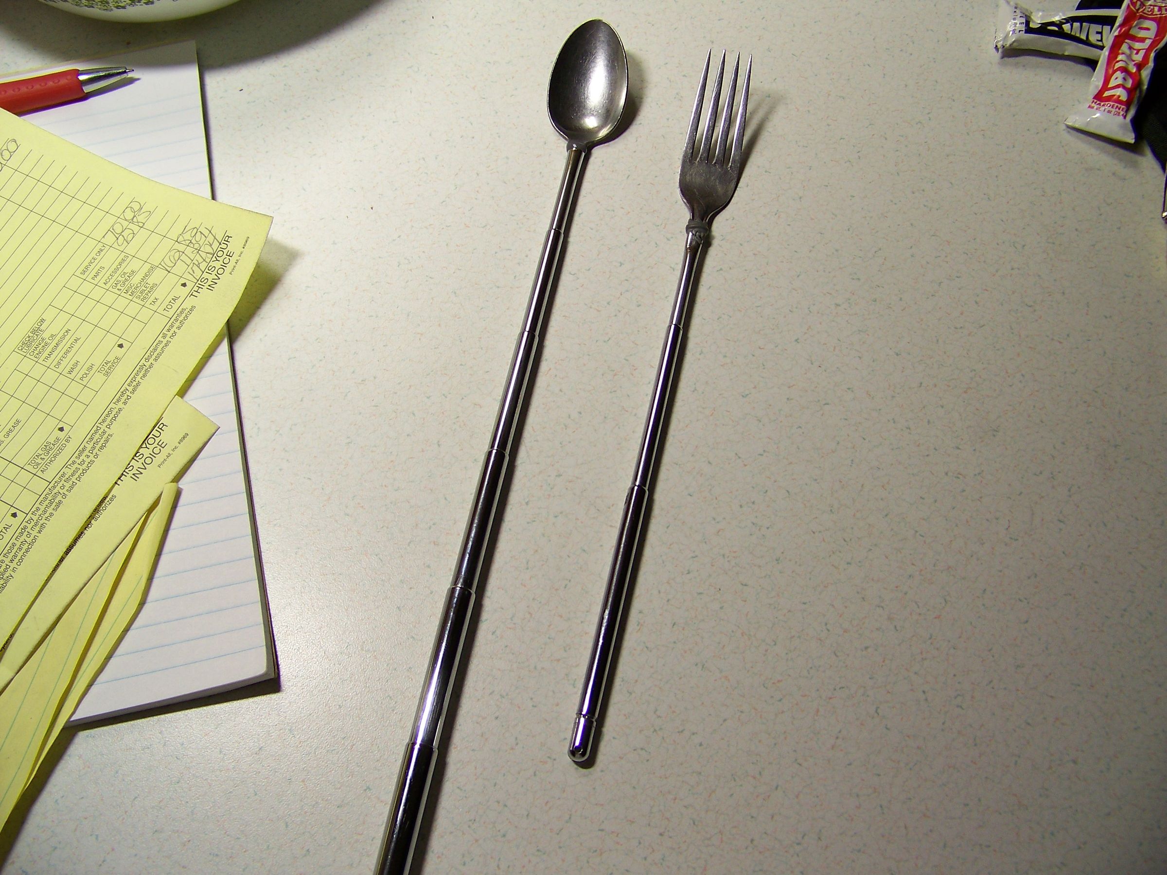 Pocket Sized Collapsible Eating Utensils. : 4 Steps (with Pictures ...
