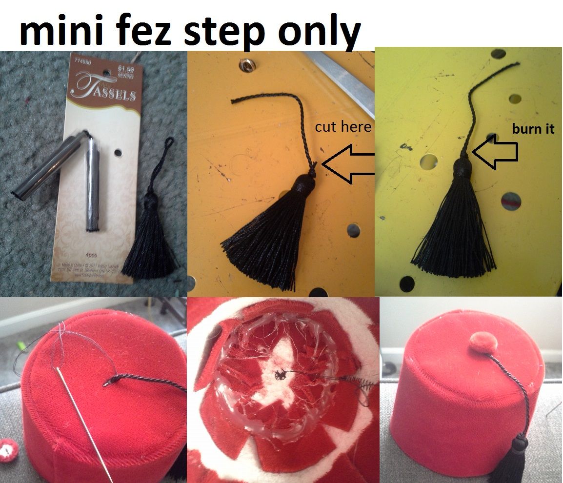 The Perfect Dr. Who Fez and Mini Fez : 6 Steps (with Pictures ...