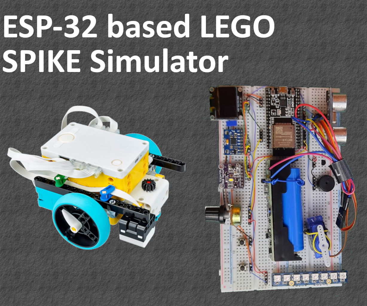 ESP-32 Based LEGO SPIKE Simulator in Micropython Environment : 3 Steps ...