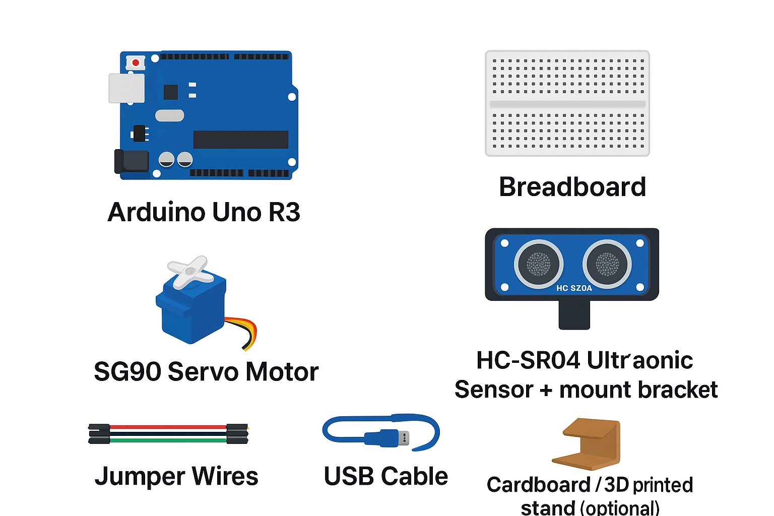 DIY Arduino Radar System (Rafale Hunter) : 5 Steps - Instructables
