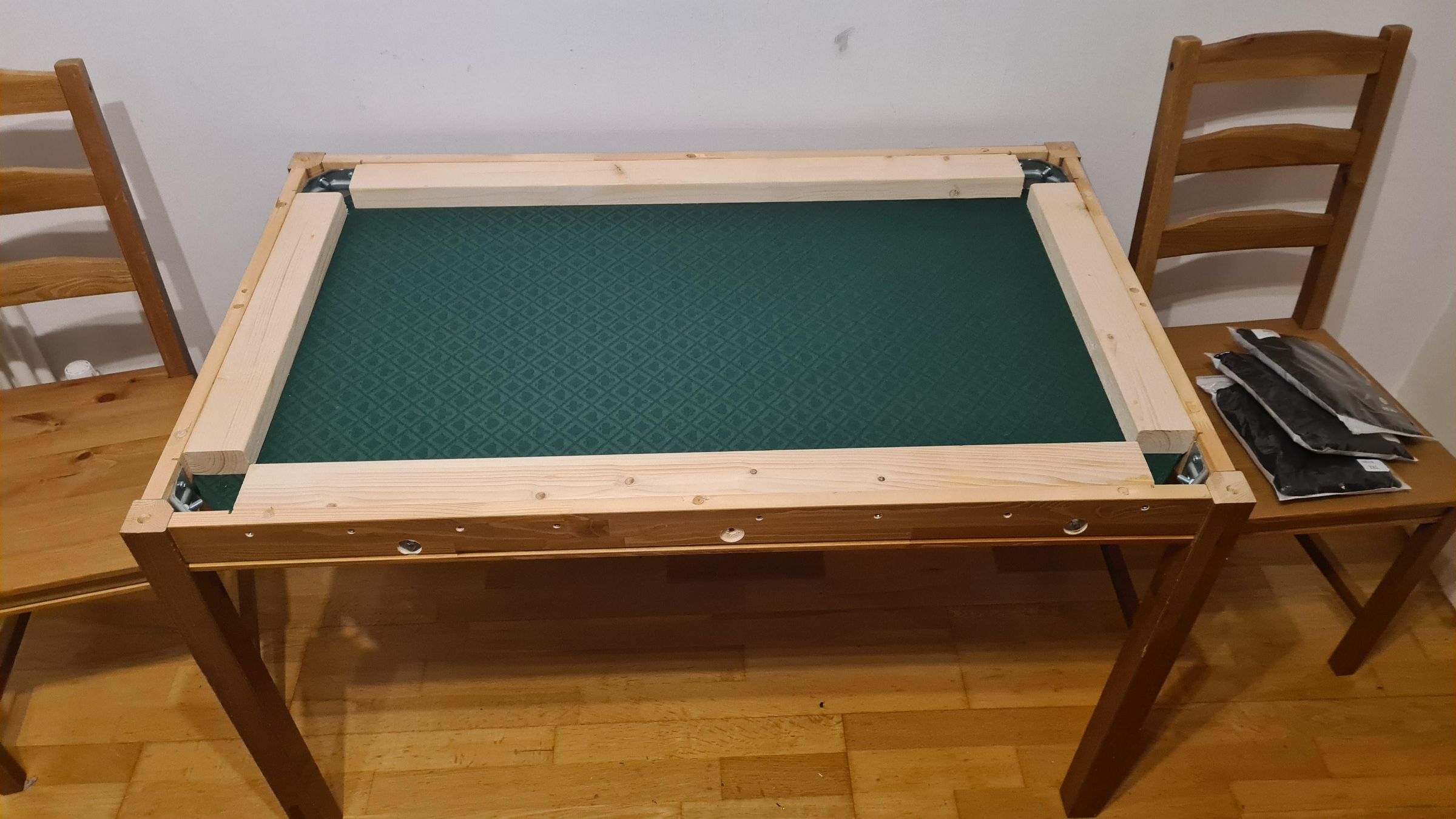 Turn an IKEA Jokkmokk Dining Table Into a Hidden Poker or Gaming Table ...