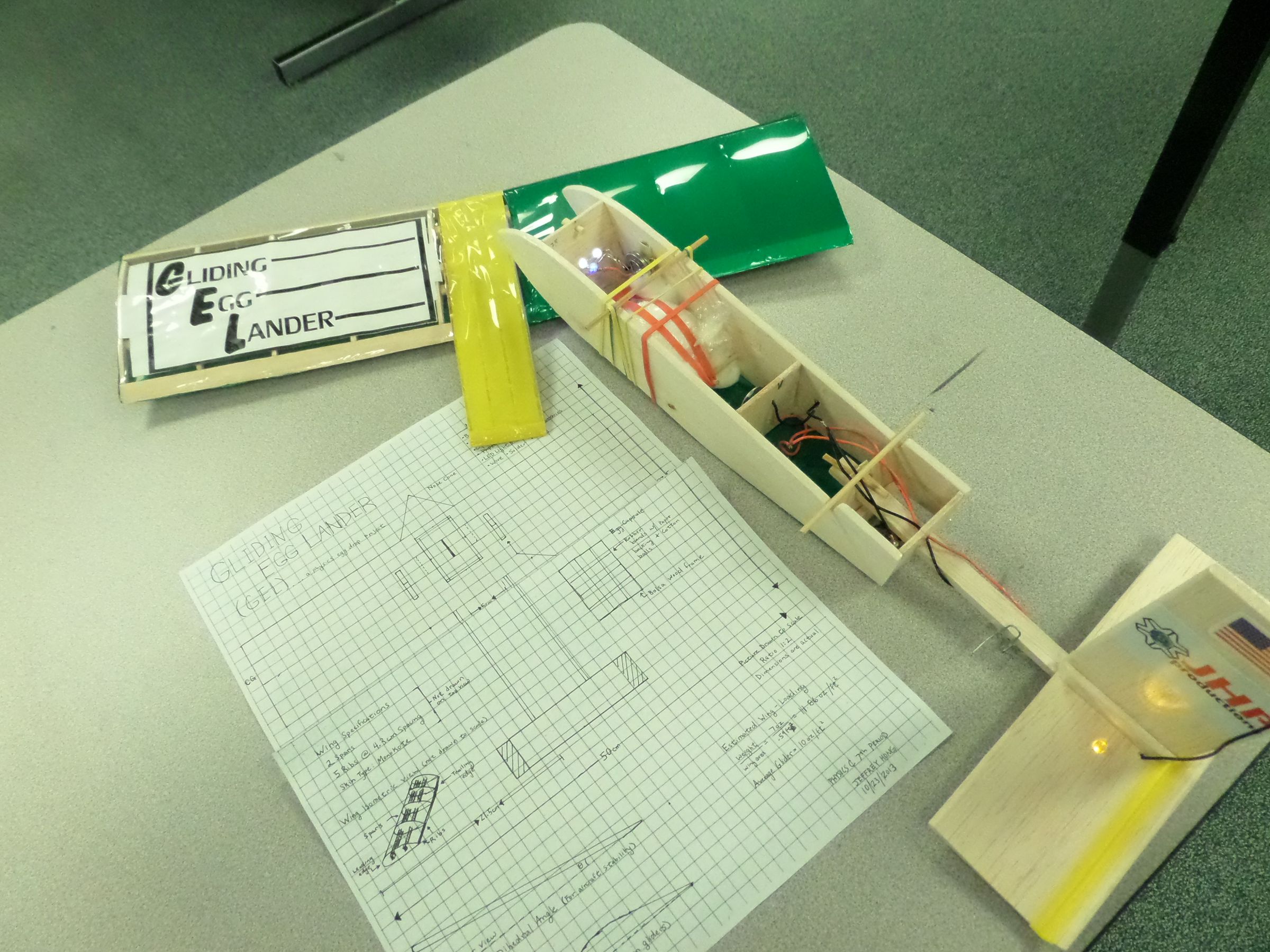 Gliding Egg Lander (Balsa Wood Plane) : 7 Steps - Instructables