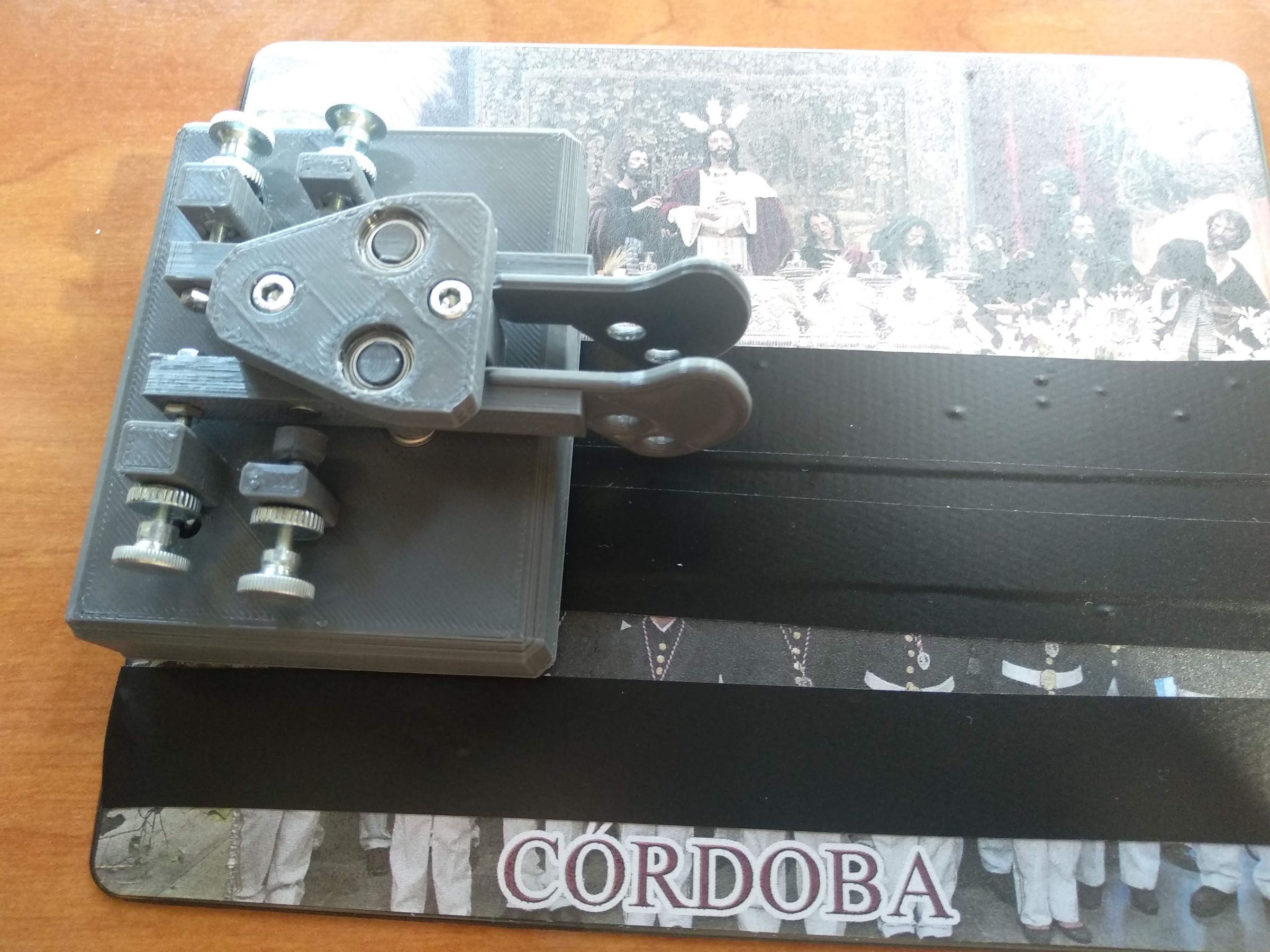 3D Printed Twin Paddle Cw Key (566grs.) : 21 Steps (with Pictures ...
