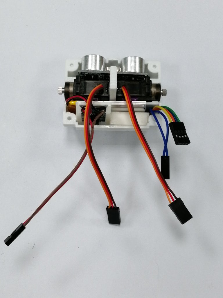Arduino 3d Printed Can Robot One More Object Avoiding Robot 5 Steps