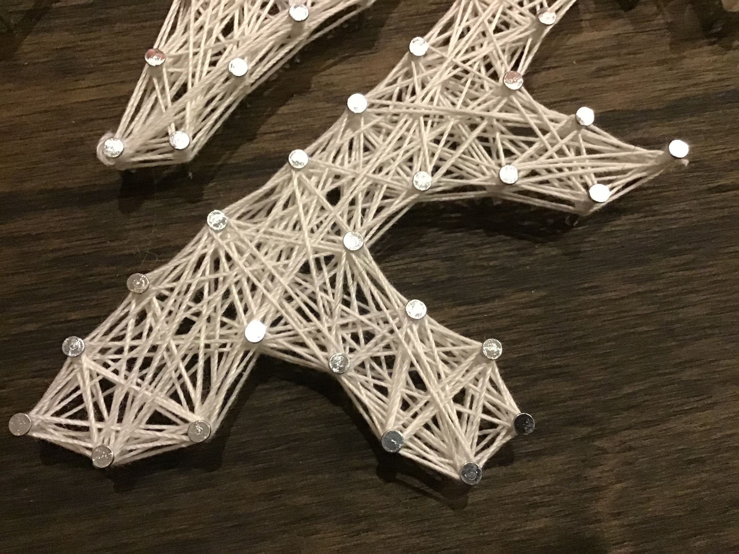 How to Make Professional Looking String Art : 6 Steps (with Pictures ...