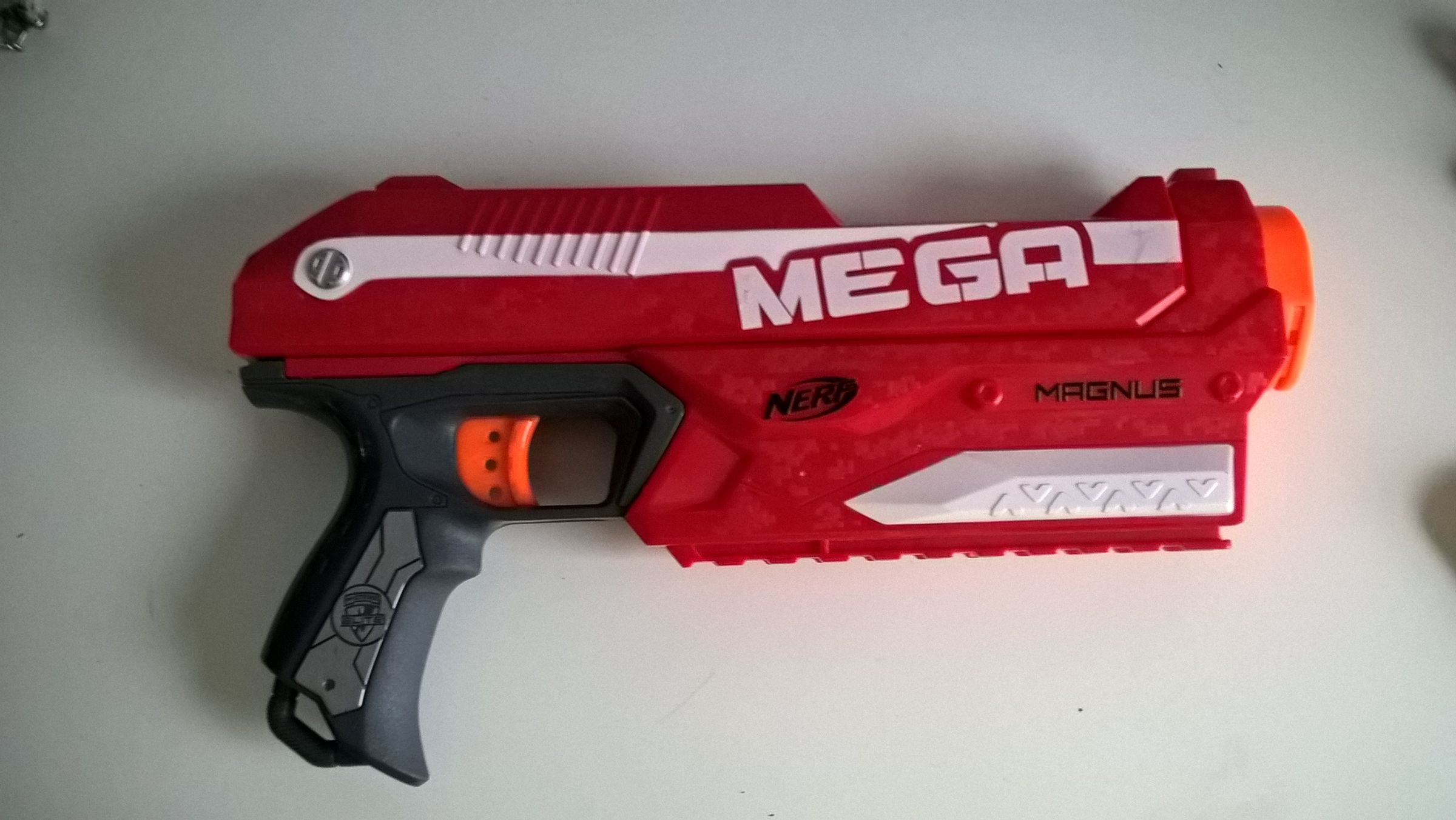 *SUPER EASY* Nerf Mega Magnus BlackOps Paintjob With Removable Silencer ...