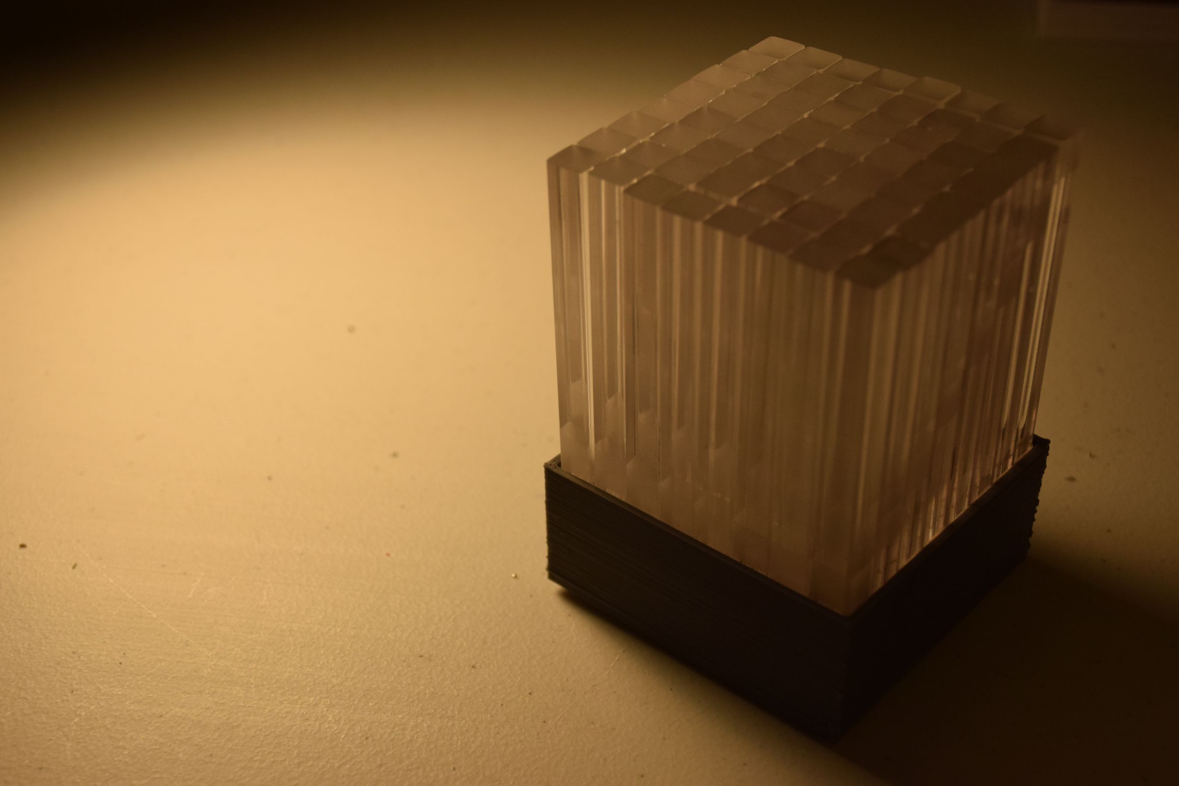 2.5D Edge Lighting Pixel LED Cube : 7 Steps (with Pictures) - Instructables