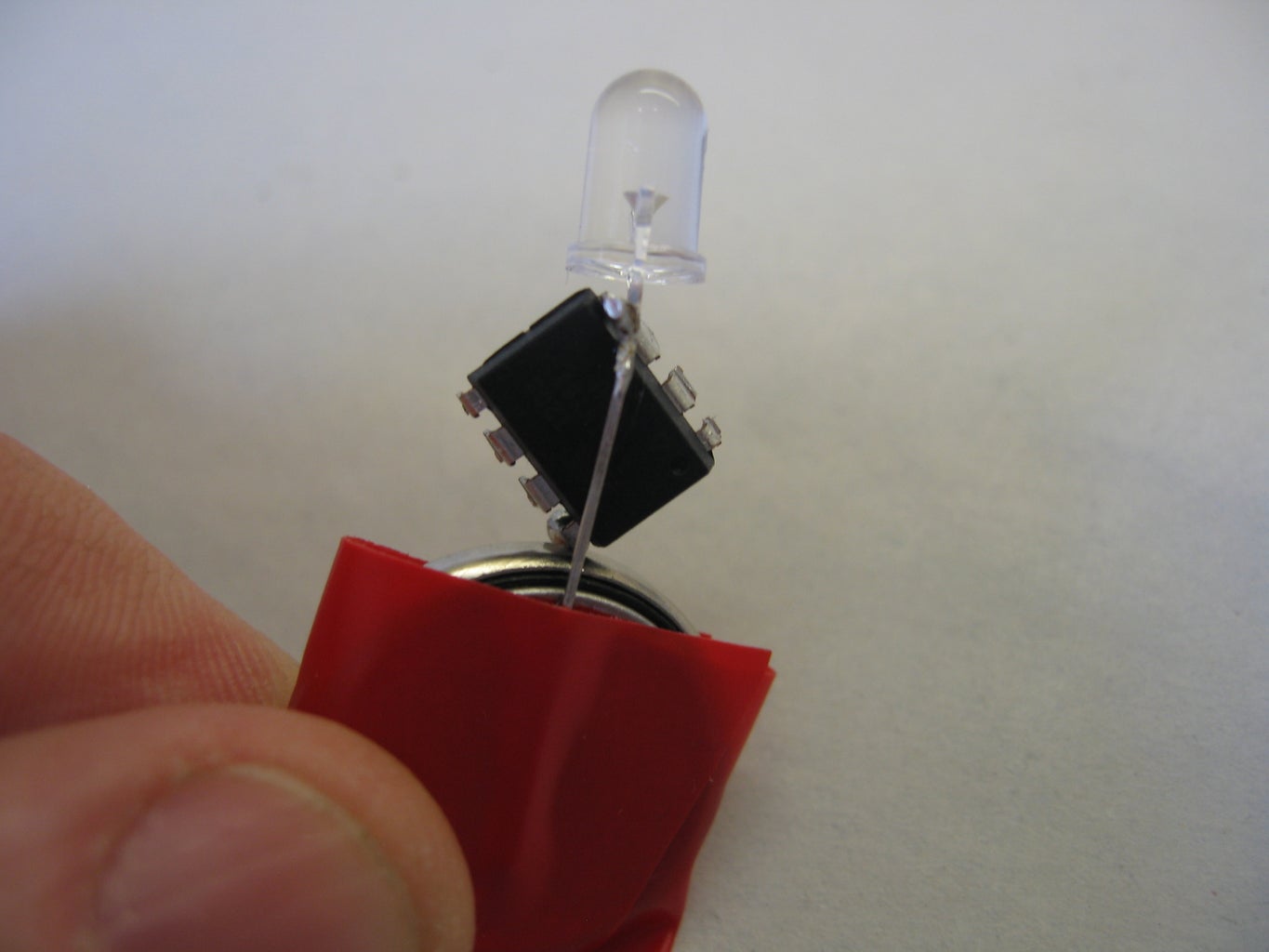 Throwduino Basic Light Sensing Flashing Throwie With 1 Added Part Now With Morse Code 7