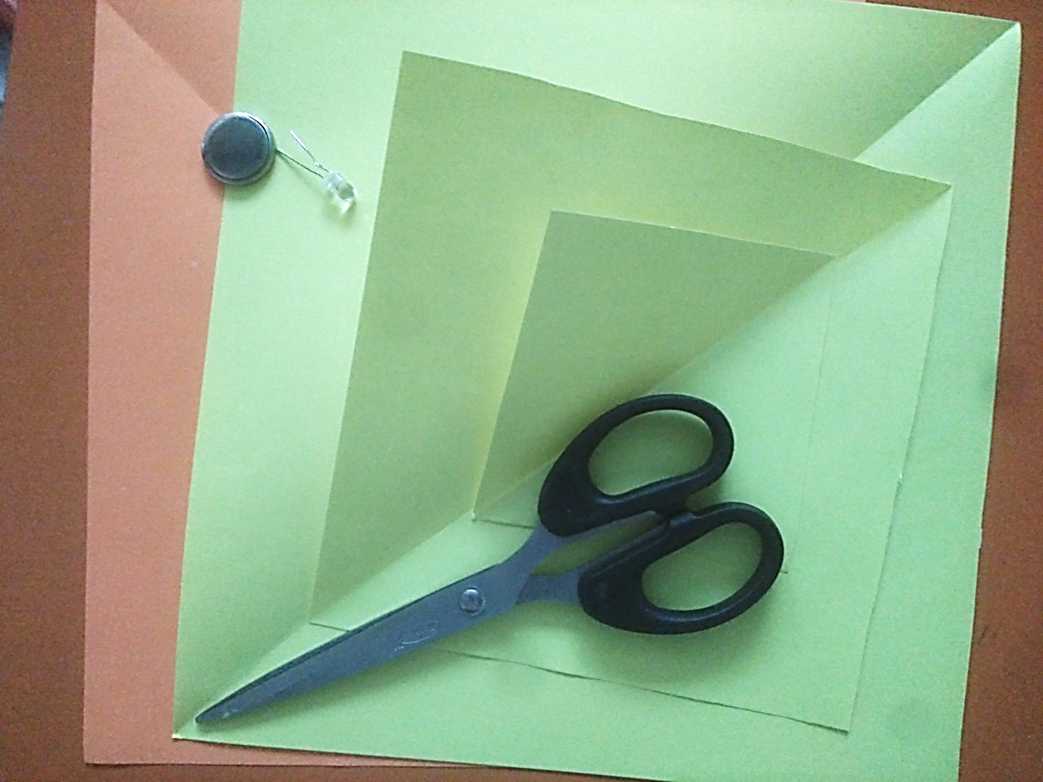 Origami Christmas Tree (Paper Circuit) : 5 Steps - Instructables