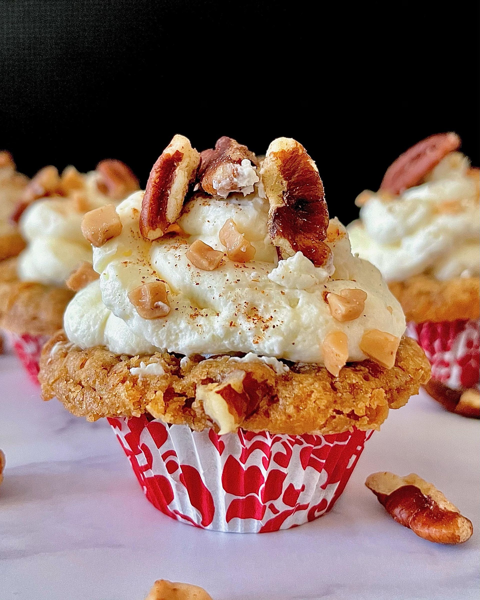 Chocolate Pecan Toffee Mini Cookie Cups : 8 Steps (with Pictures ...