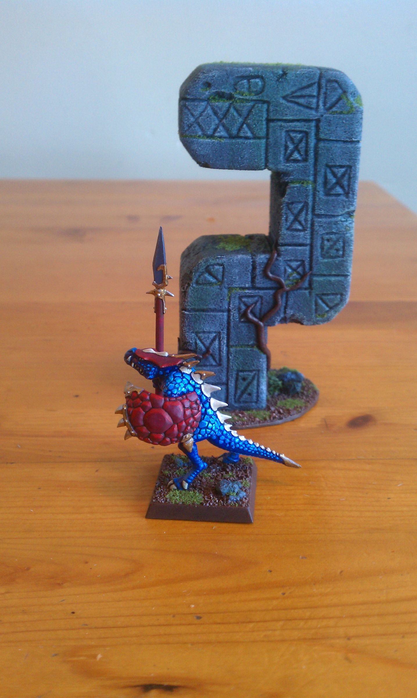 Warhammer Terrain: Lizardmen Pillar : 7 Steps (with Pictures ...