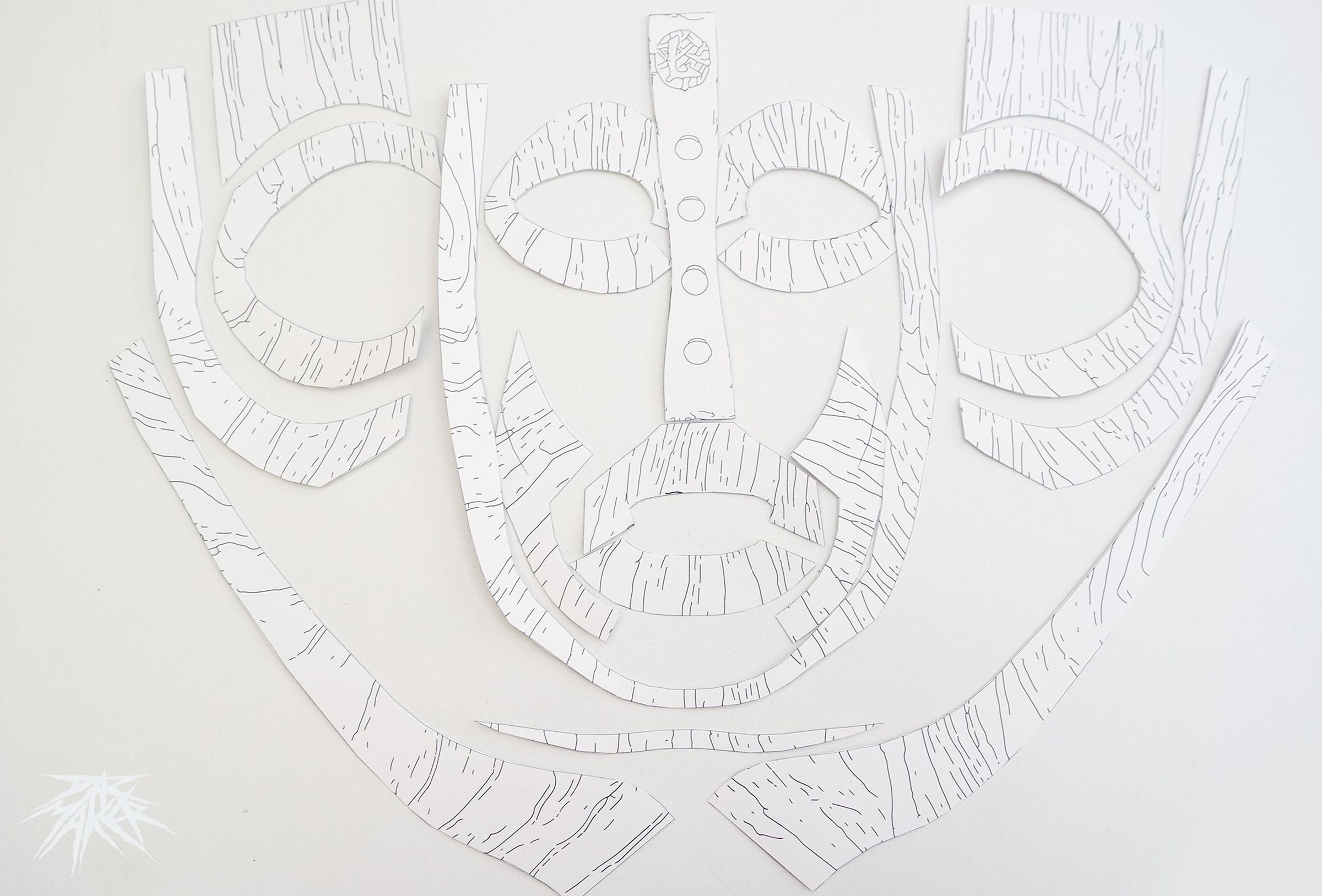 Sawdust Loki's Mask. : 12 Steps (with Pictures) - Instructables