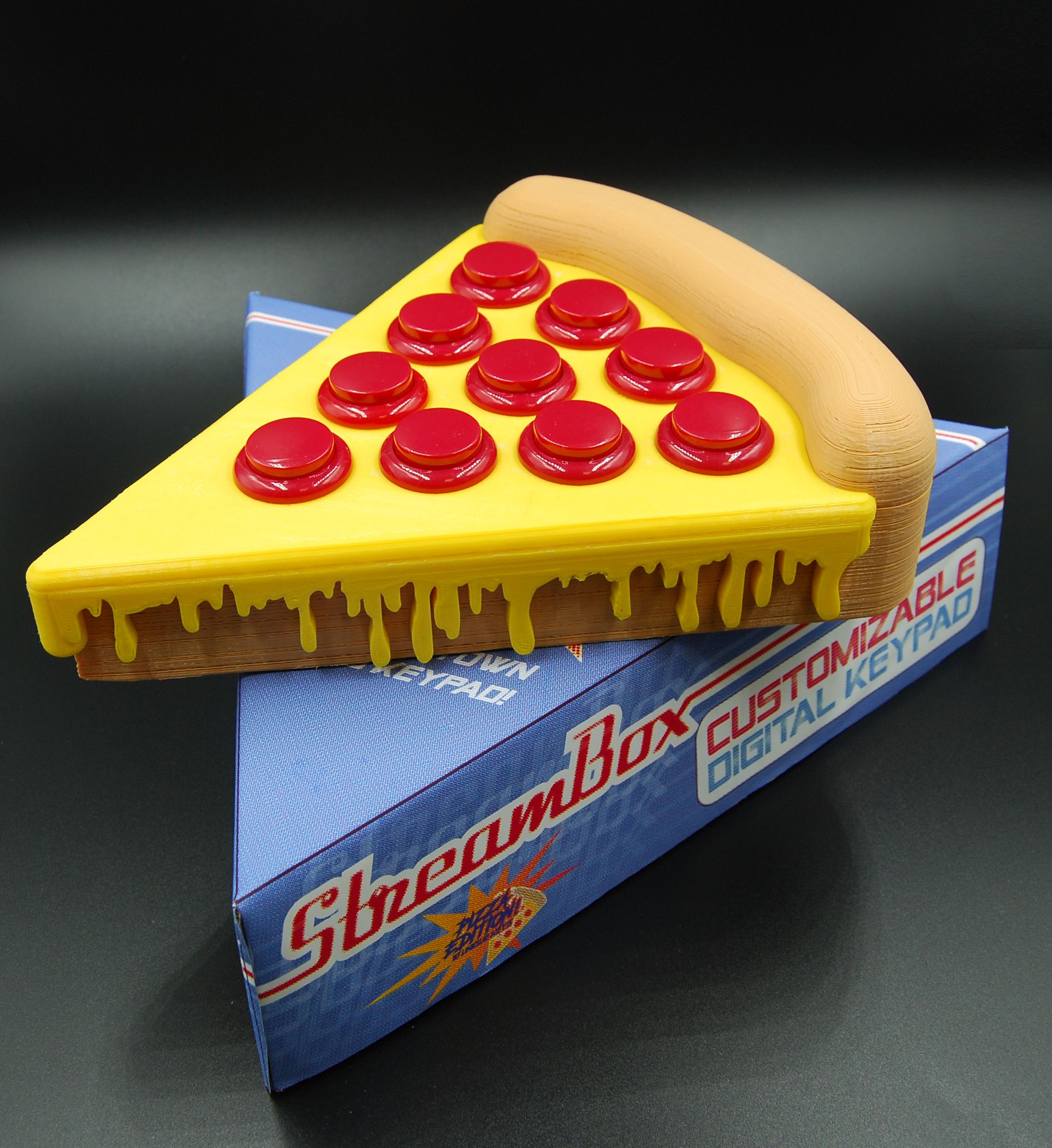 How to Make a Rad Pizza Slice Stream Controller! : 7 Steps (with ...