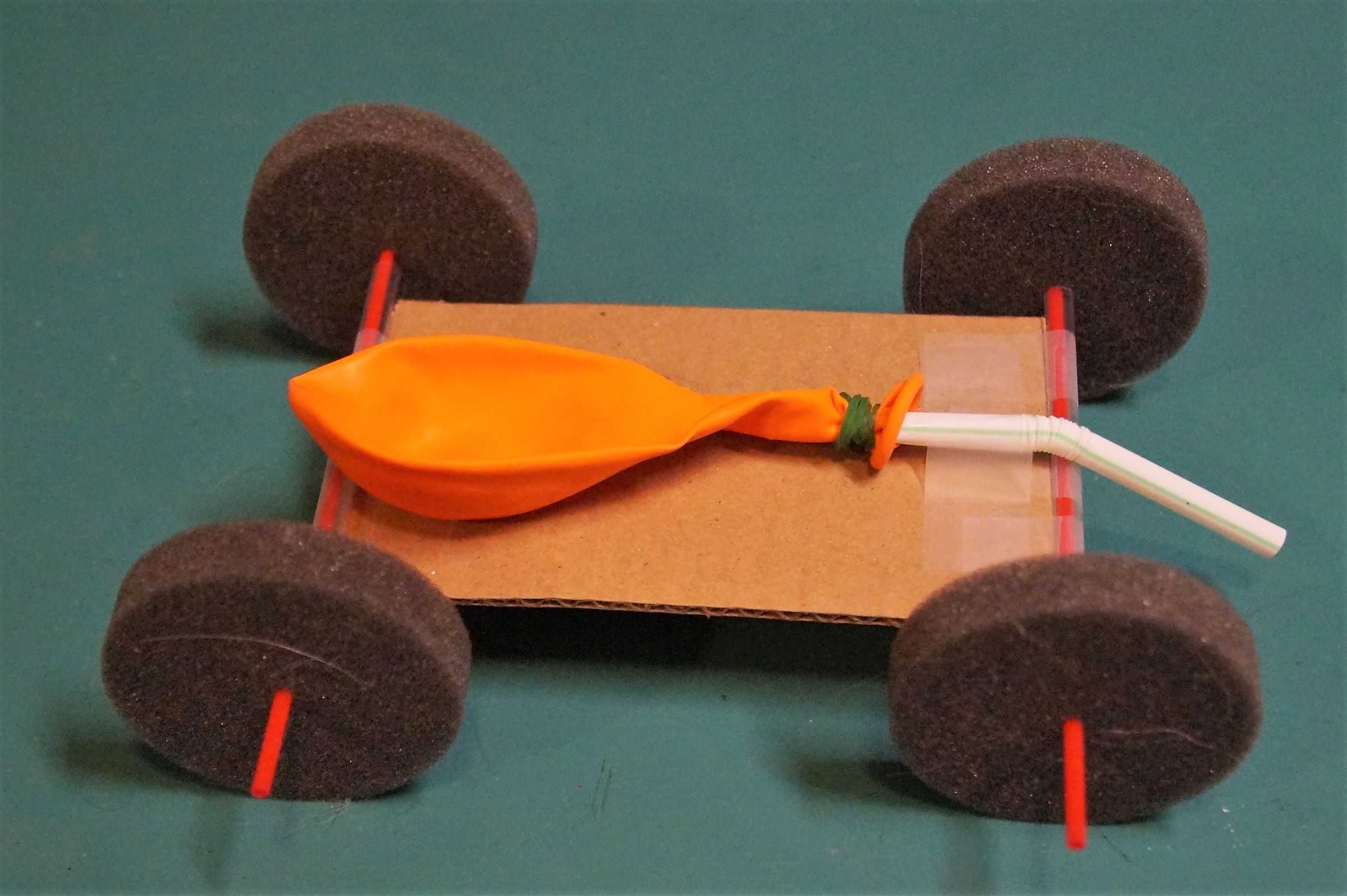 Balloon Rocket Cars : 9 Steps (with Pictures) - Instructables