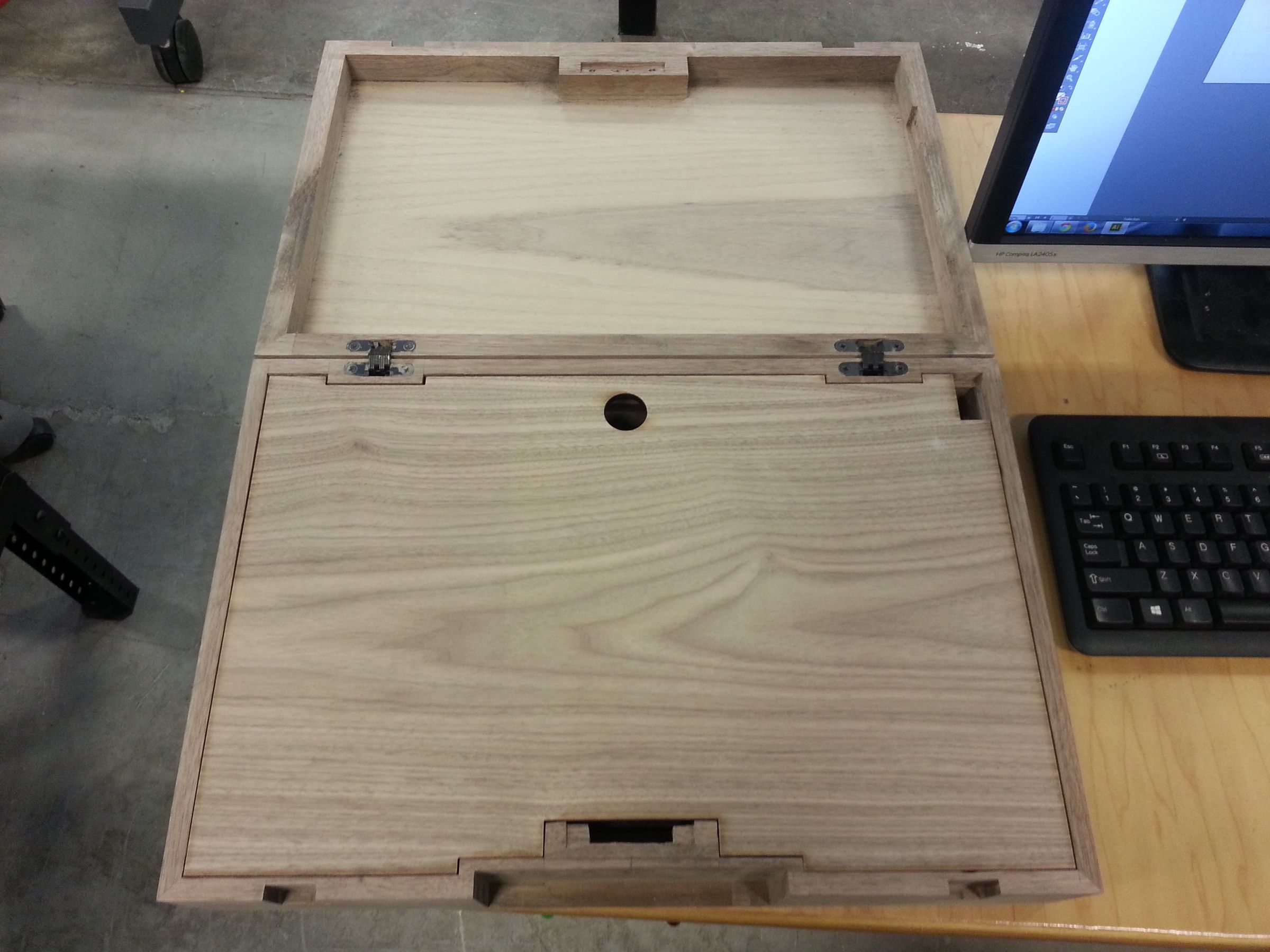 Portable Lap Desk & TechShop Tool Kit : 8 Steps (with Pictures ...