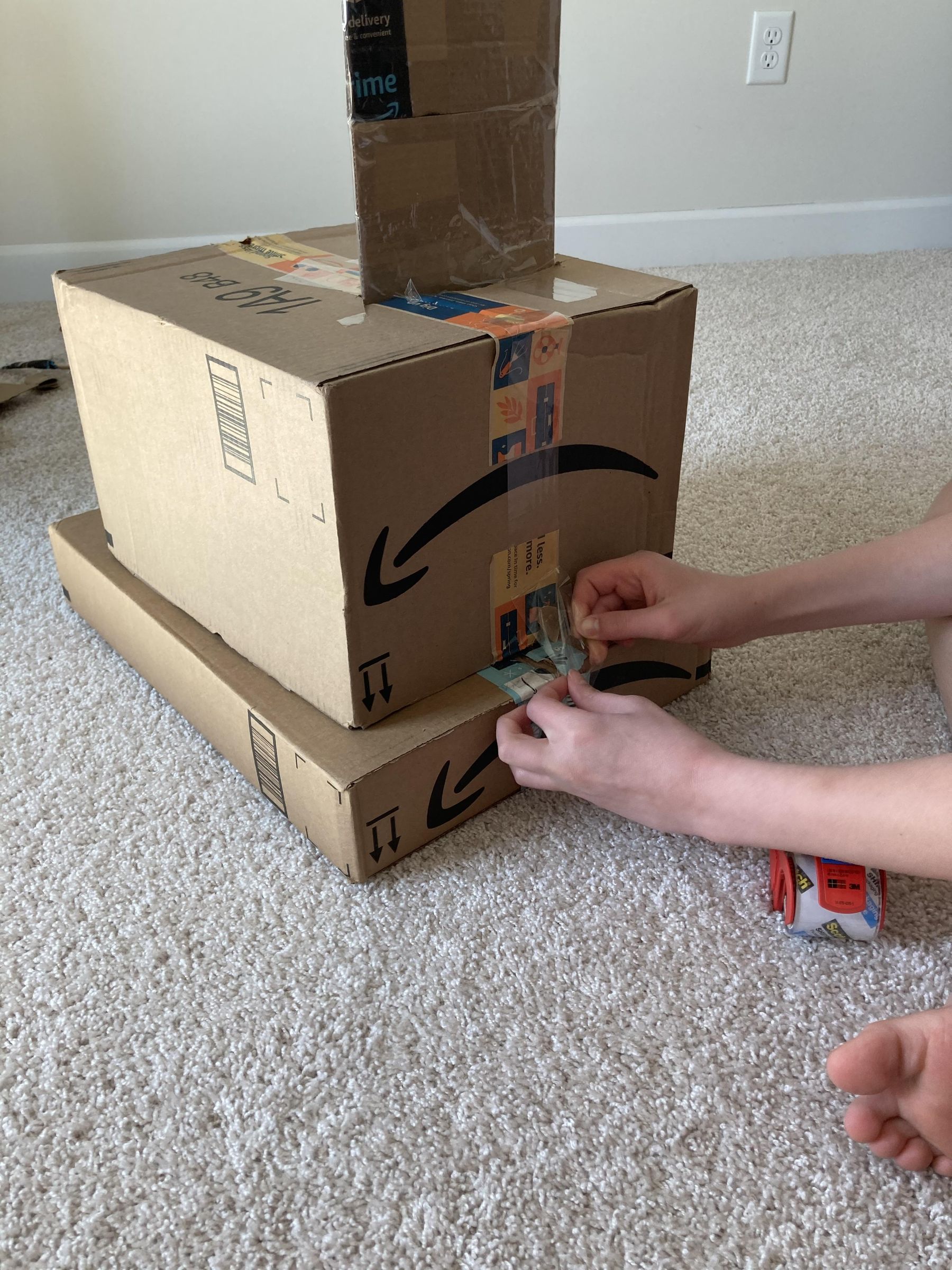 Cardboard Adjustable Basketball Hoop : 8 Steps (with Pictures ...