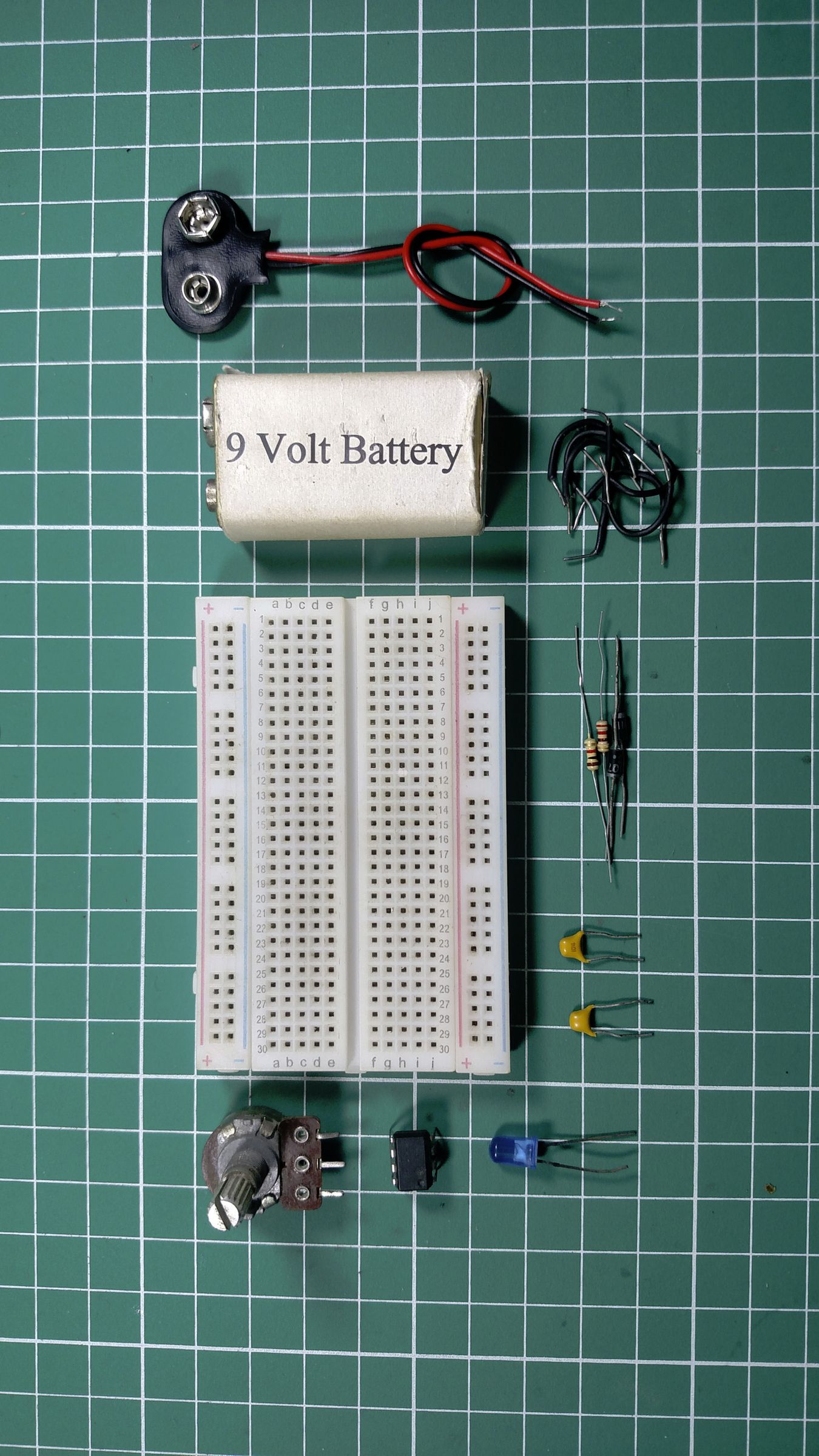 LED Dimmer Circuit | 555 Timer Projects : 5 Steps - Instructables