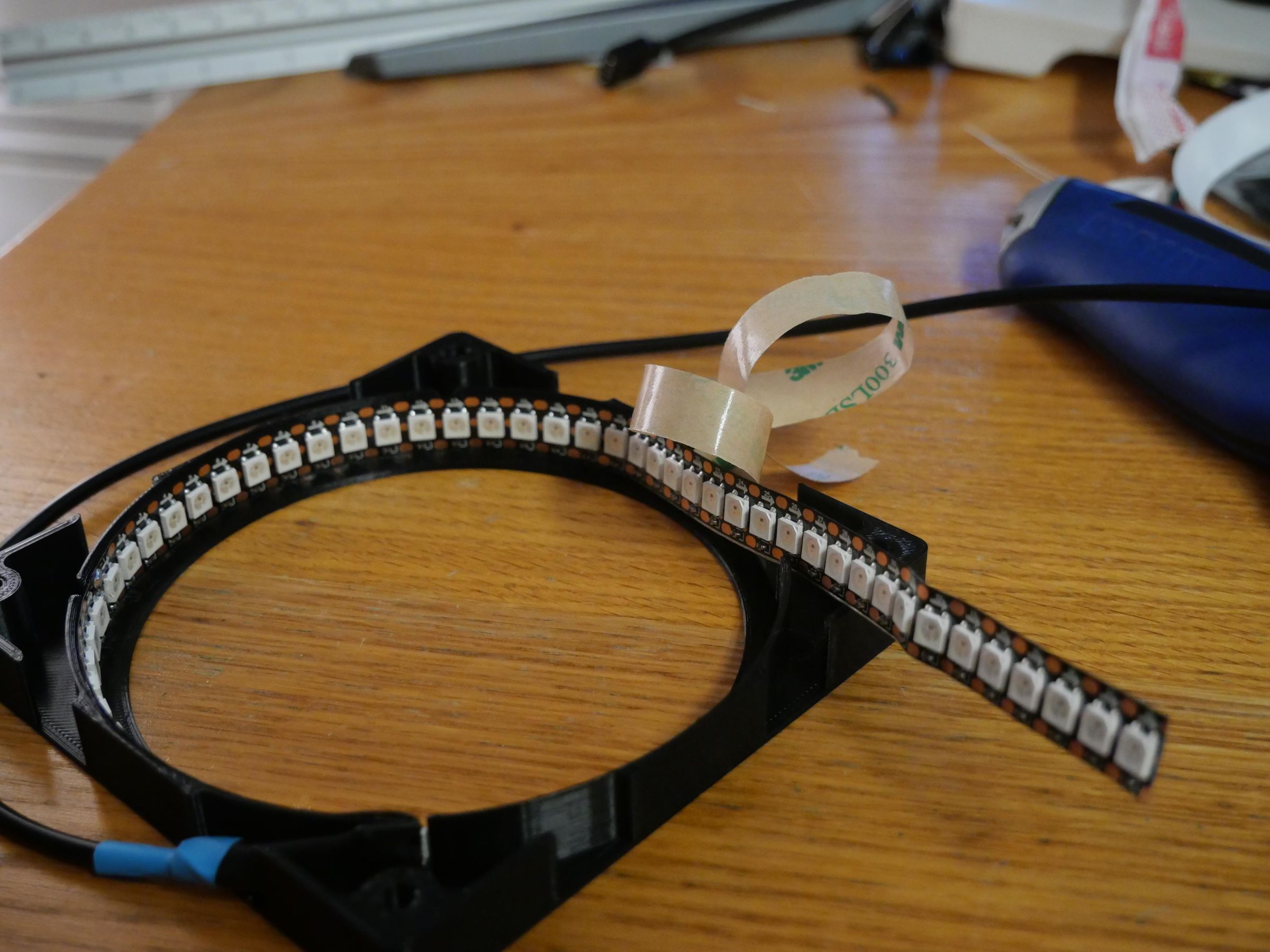 DIY RGB LED 120mm Fan (Completely 3D Printed!) : 6 Steps (with Pictures ...