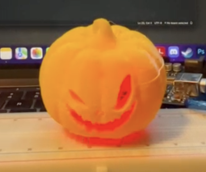 Basic Breadboard LED Jack O' Lantern : 4 Steps - Instructables