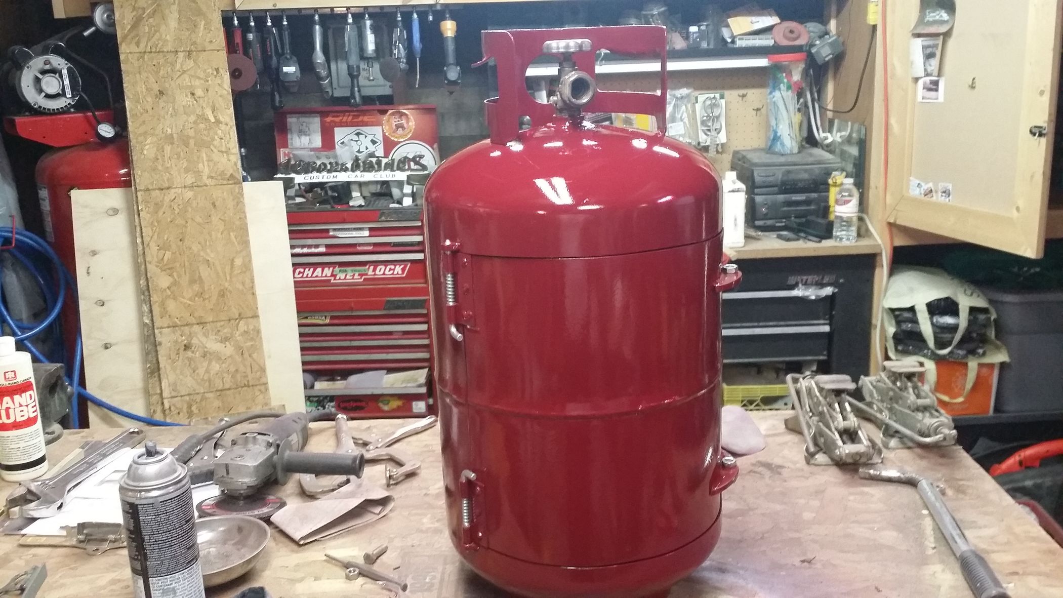 Propane Tank Tool Box : 10 Steps - Instructables