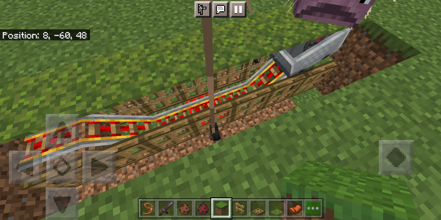 100% Working Swing Set in Minecraft : 11 Steps - Instructables